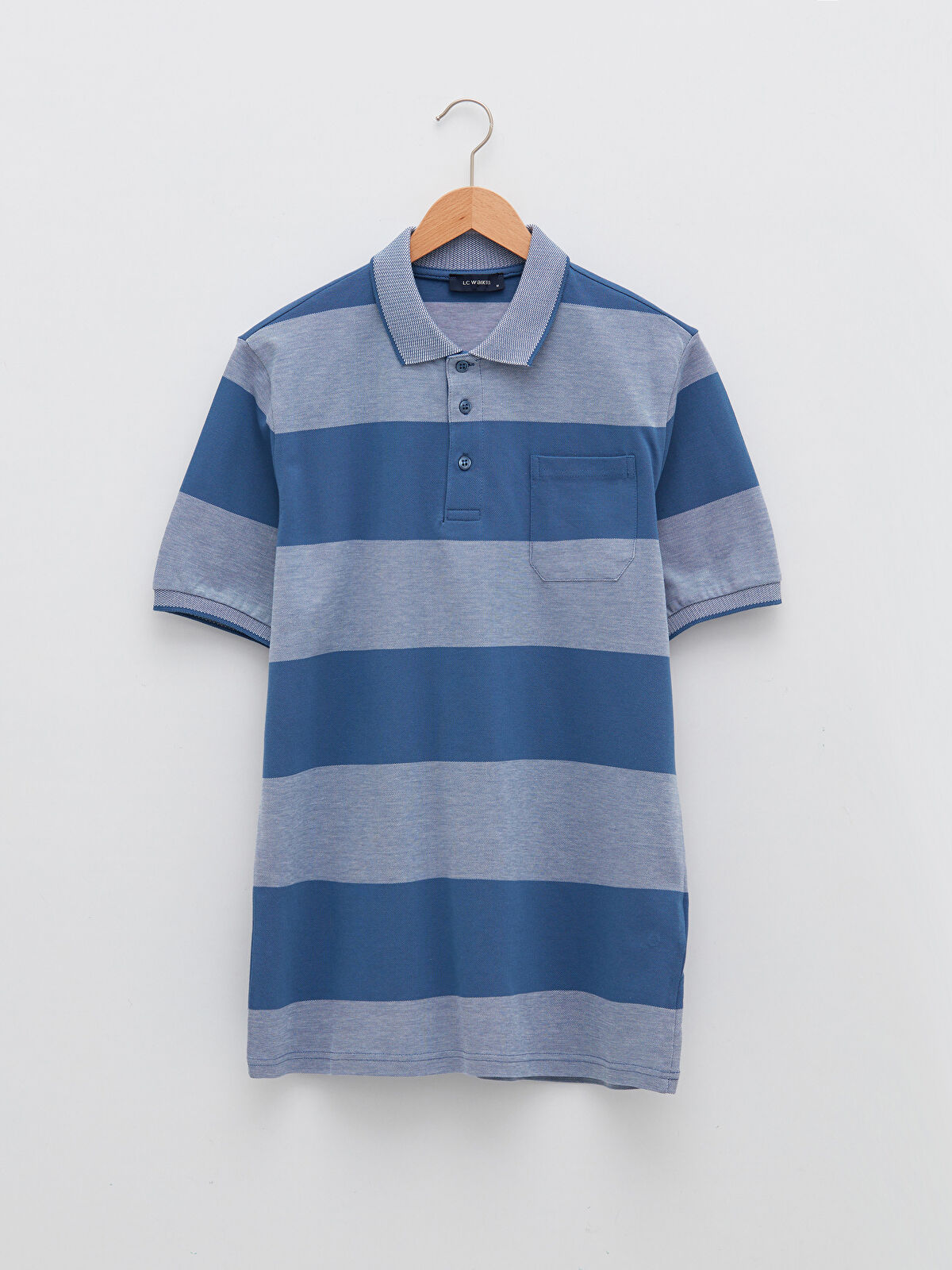 LCW CLASSIC Polo Yaka Kısa Kollu Renk Bloklu Erkek Tişört