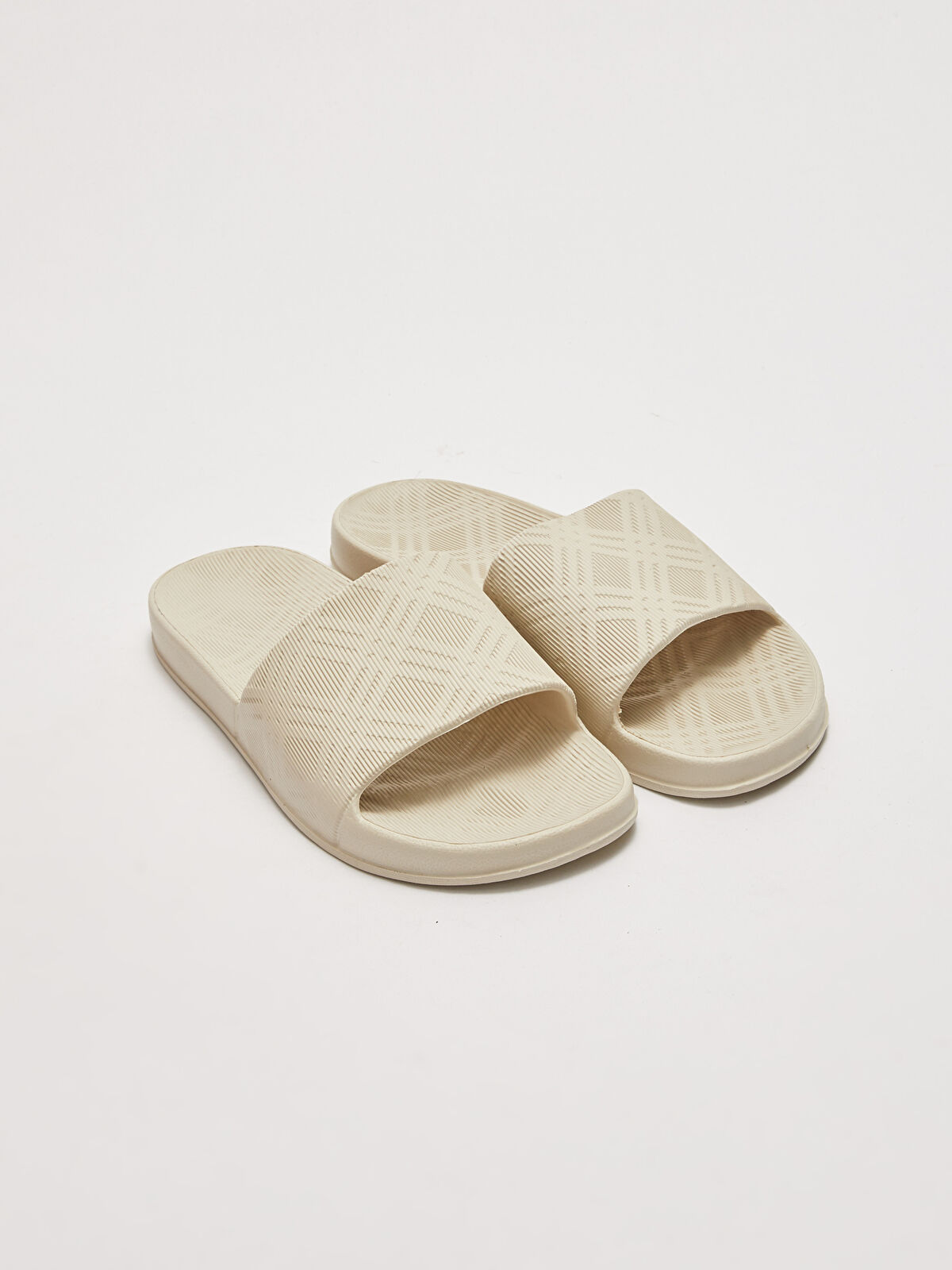 Baskılı Tek Bantlı Kadın Terlik