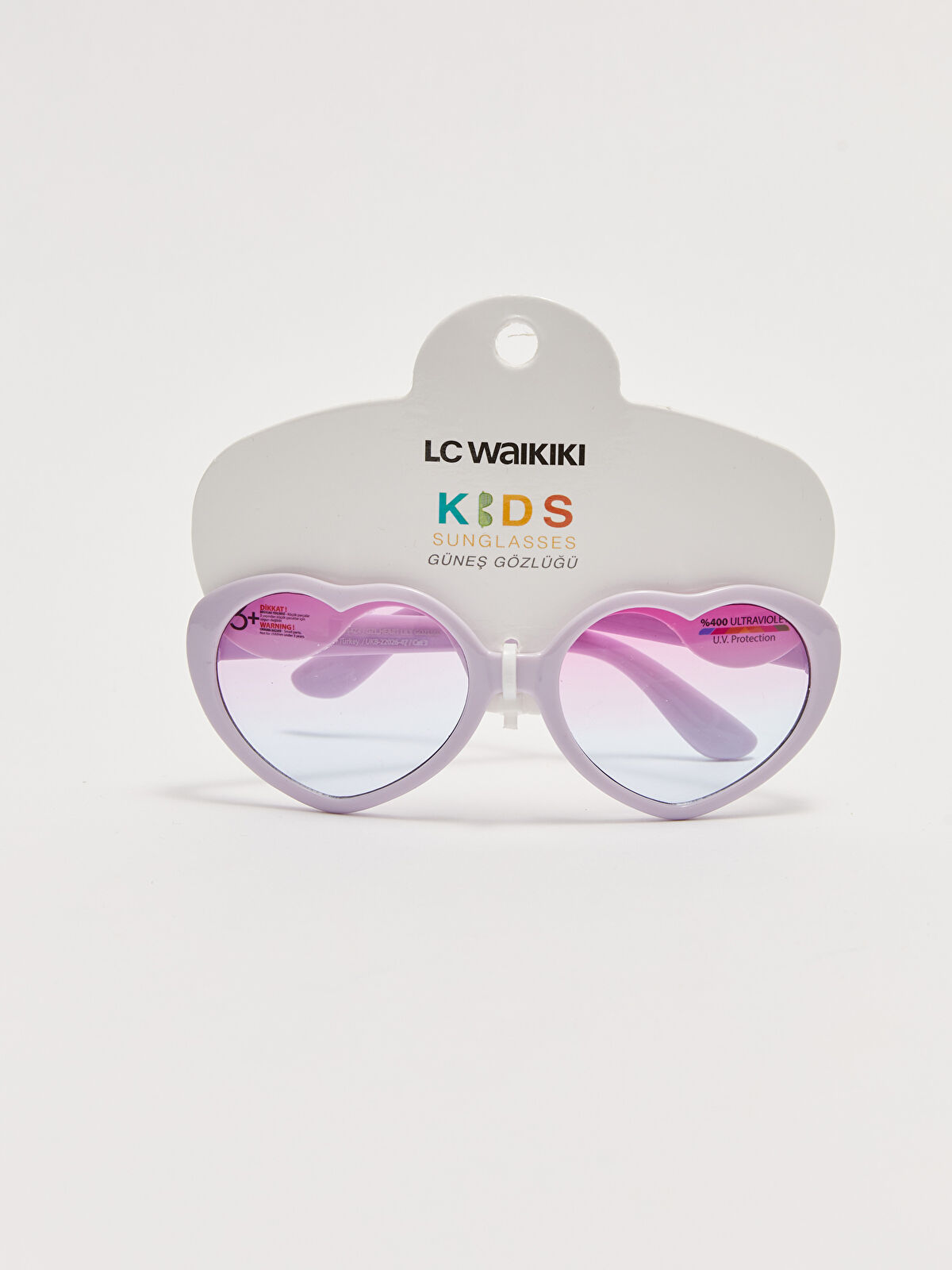 Kalp Çerçeveli Kız Çocuk Güneş Gözlüğü