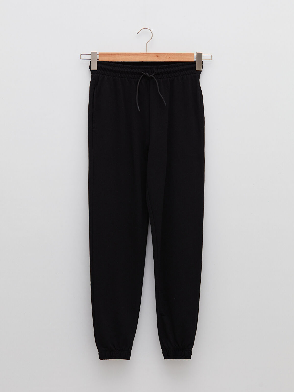 LCW BASIC Beli Lastikli Düz Cep Detaylı Kadın Jogger Eşofman Altı