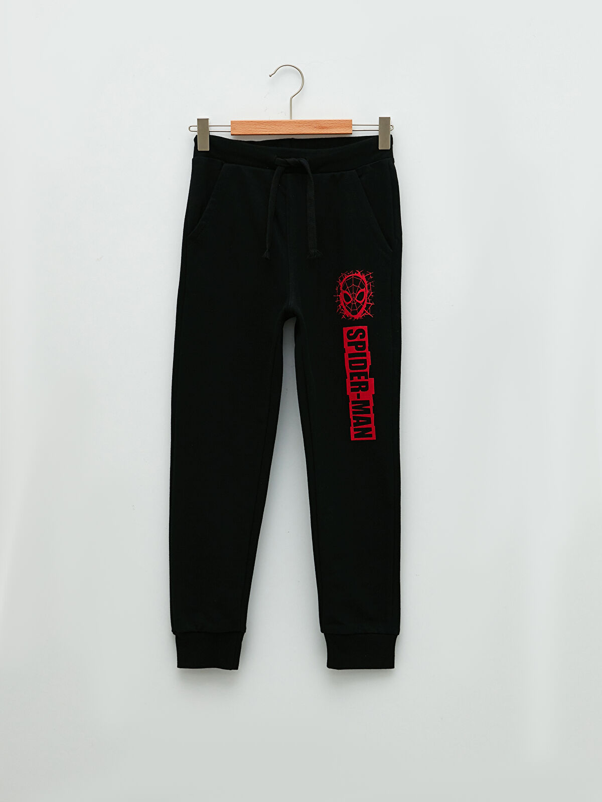 Beli Lastikli Spiderman Baskılı Erkek Çocuk Jogger Eşofman Altı