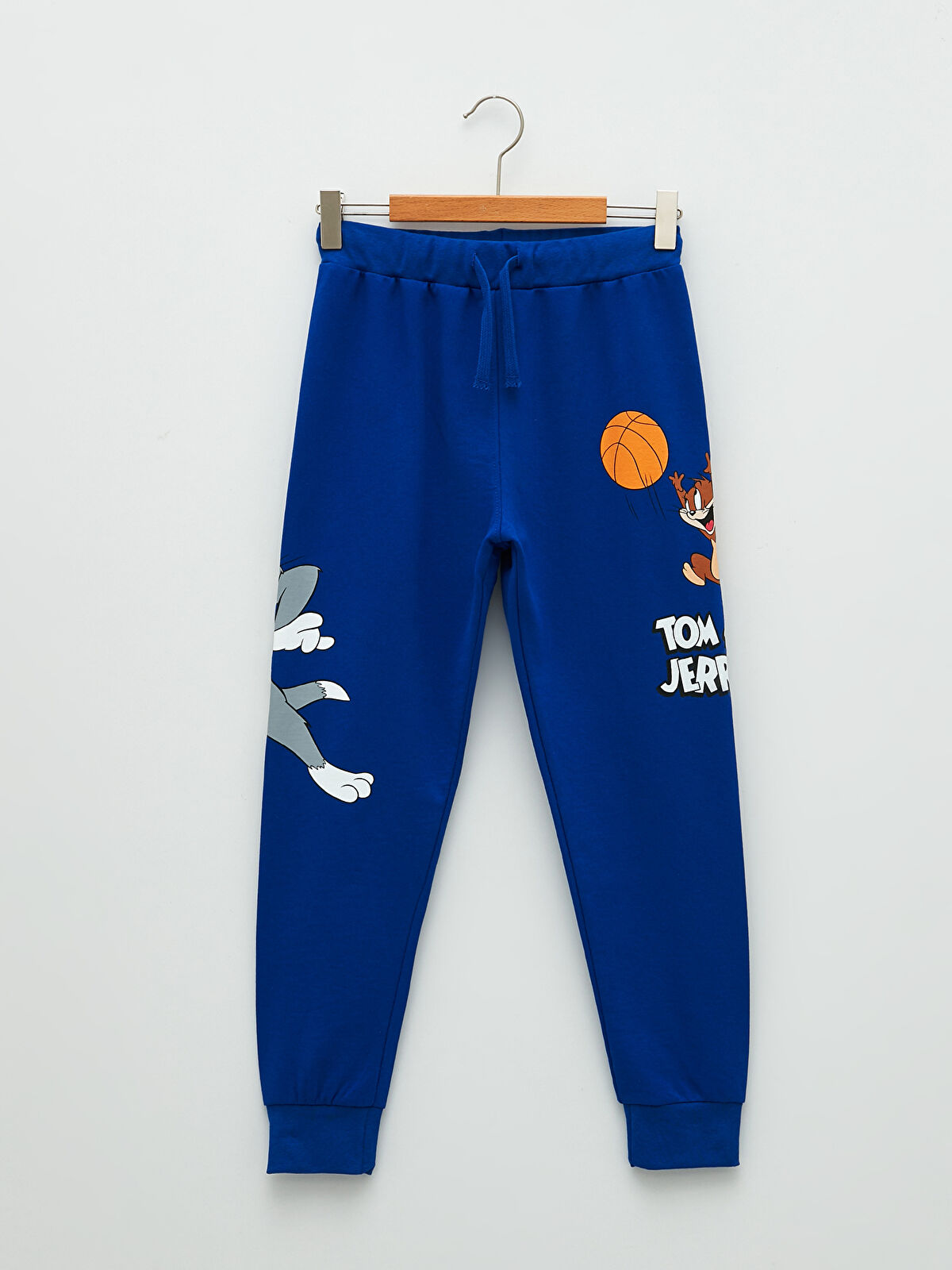 Beli Lastikli Tom ve Jerry Baskılı Erkek Çocuk Jogger Eşofman Altı