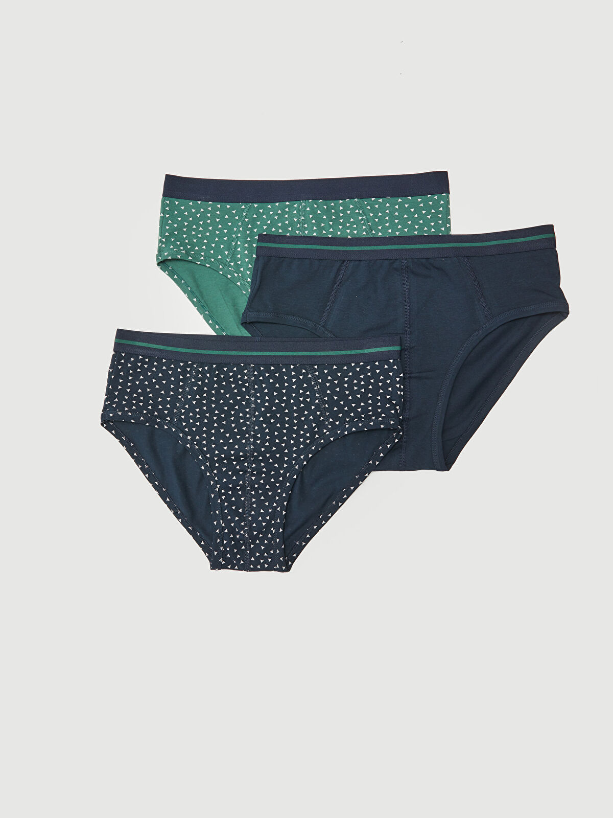 Standart Kalıp Esnek Kumaş Erkek Slip Boxer 3'lü