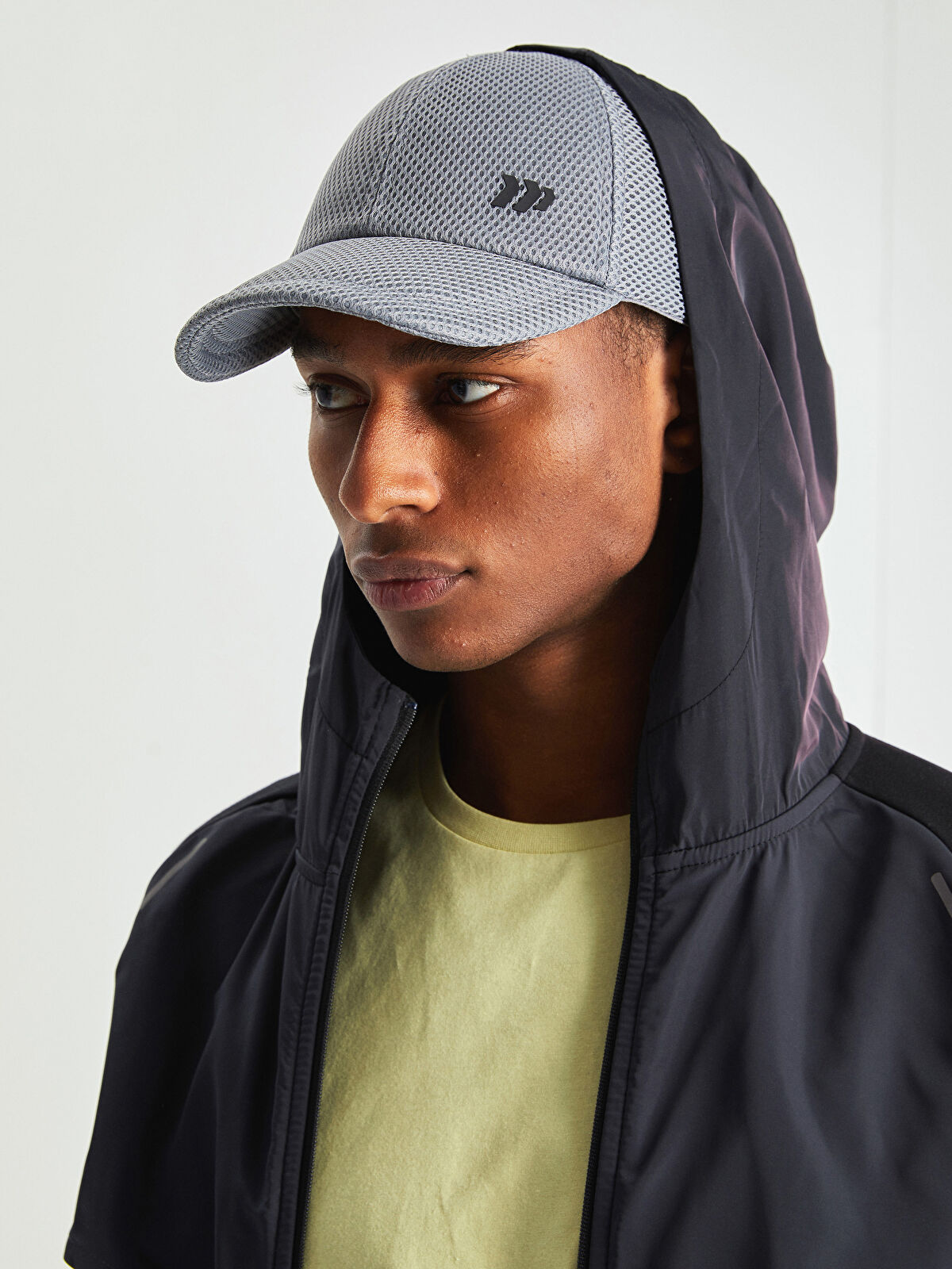 Nakışlı File Detaylı Erkek Kep Şapka