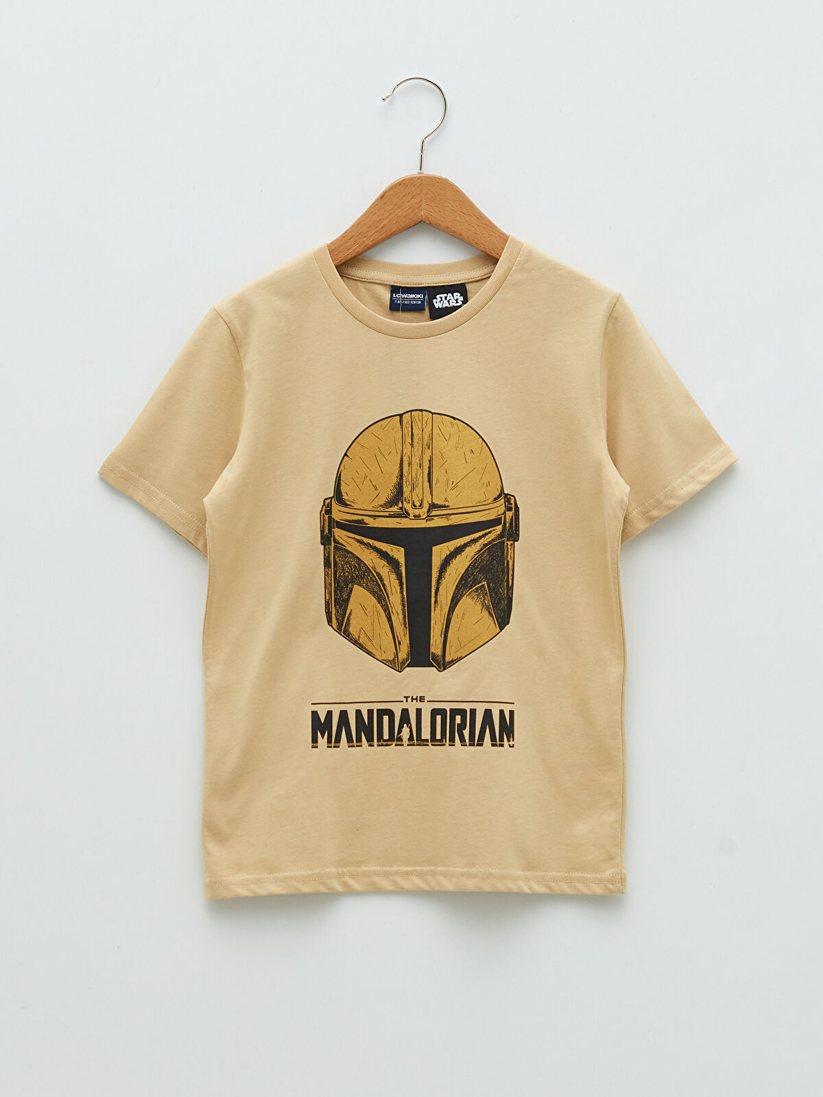 Bisiklet Yaka The Mandalorian Baskılı Kısa Kollu Erkek Çocuk Tişört Bisiklet Yaka The Mandalorian Baskılı Kısa Kollu Erkek Çocuk Tişört
