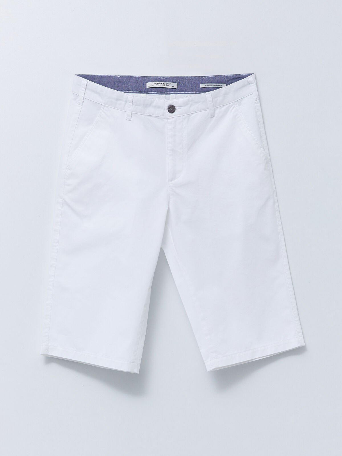 LCW BASIC Geniş Kalıp Bermuda Erkek Şort LCW BASIC Geniş Kalıp Bermuda Erkek Şort