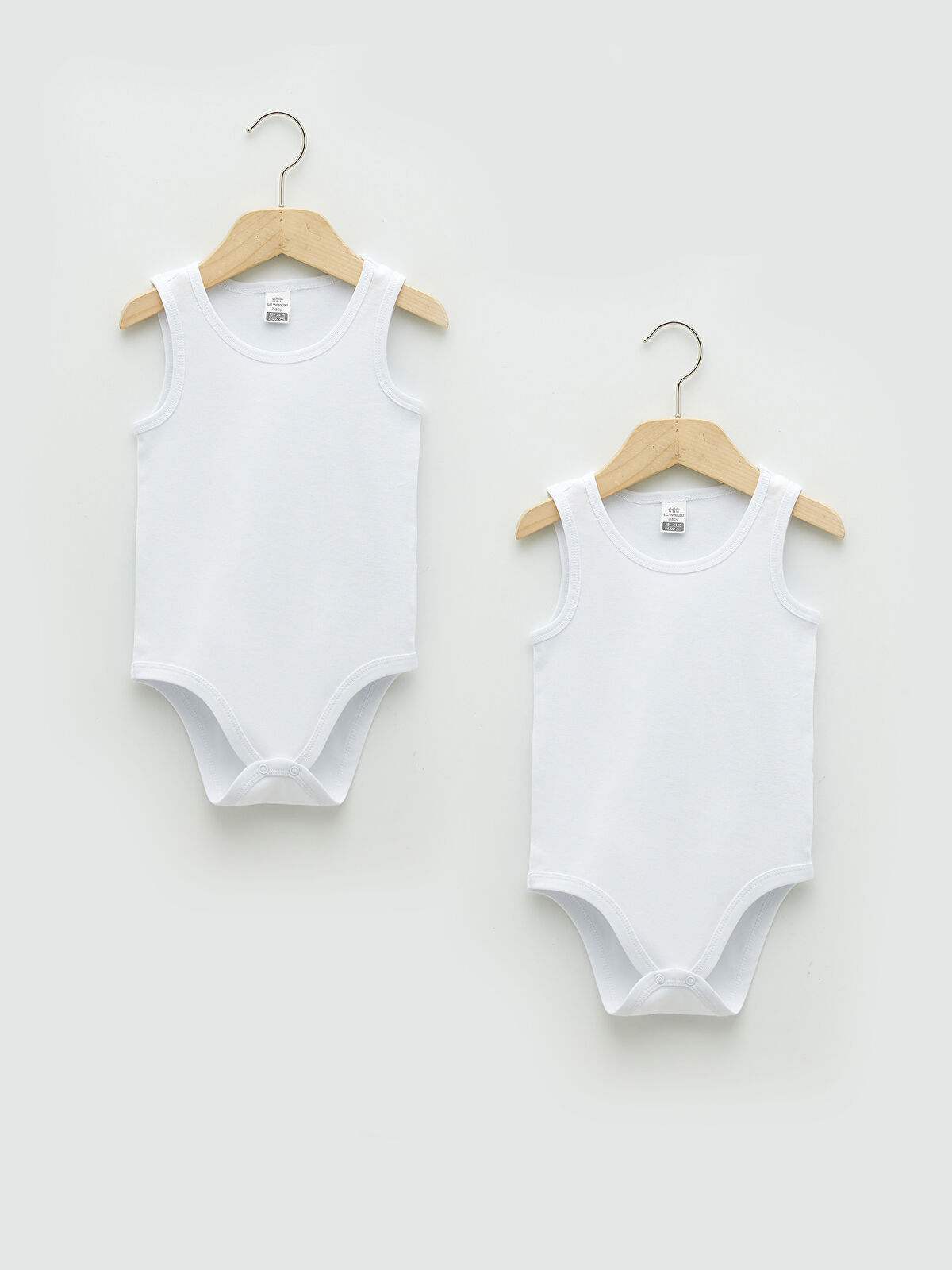 Bisiklet Yaka Basic Pamuklu Erkek Bebek Çıtçıtlı Body 2'li