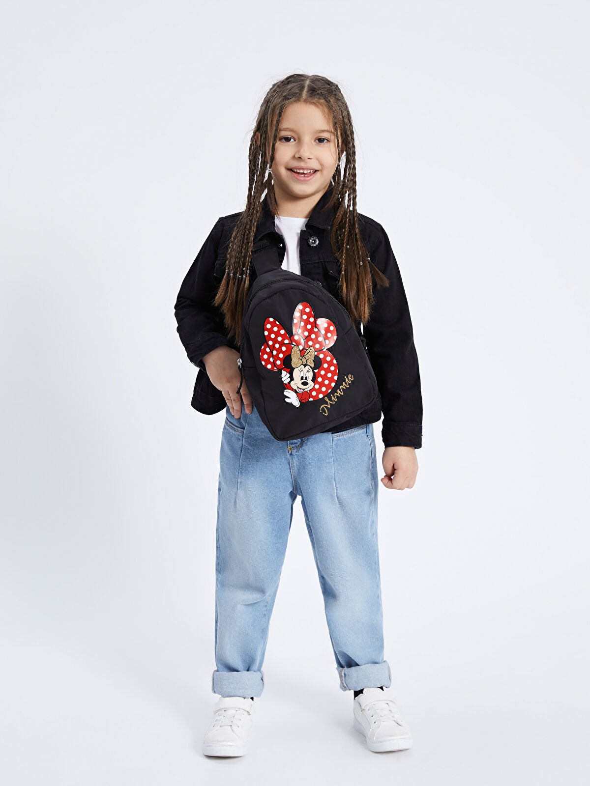Minnie Mouse Lisanslı Tek Kol Sırt Ve Göğüs Çantası Minnie Mouse Lisanslı Tek Kol Sırt Ve Göğüs Çantası