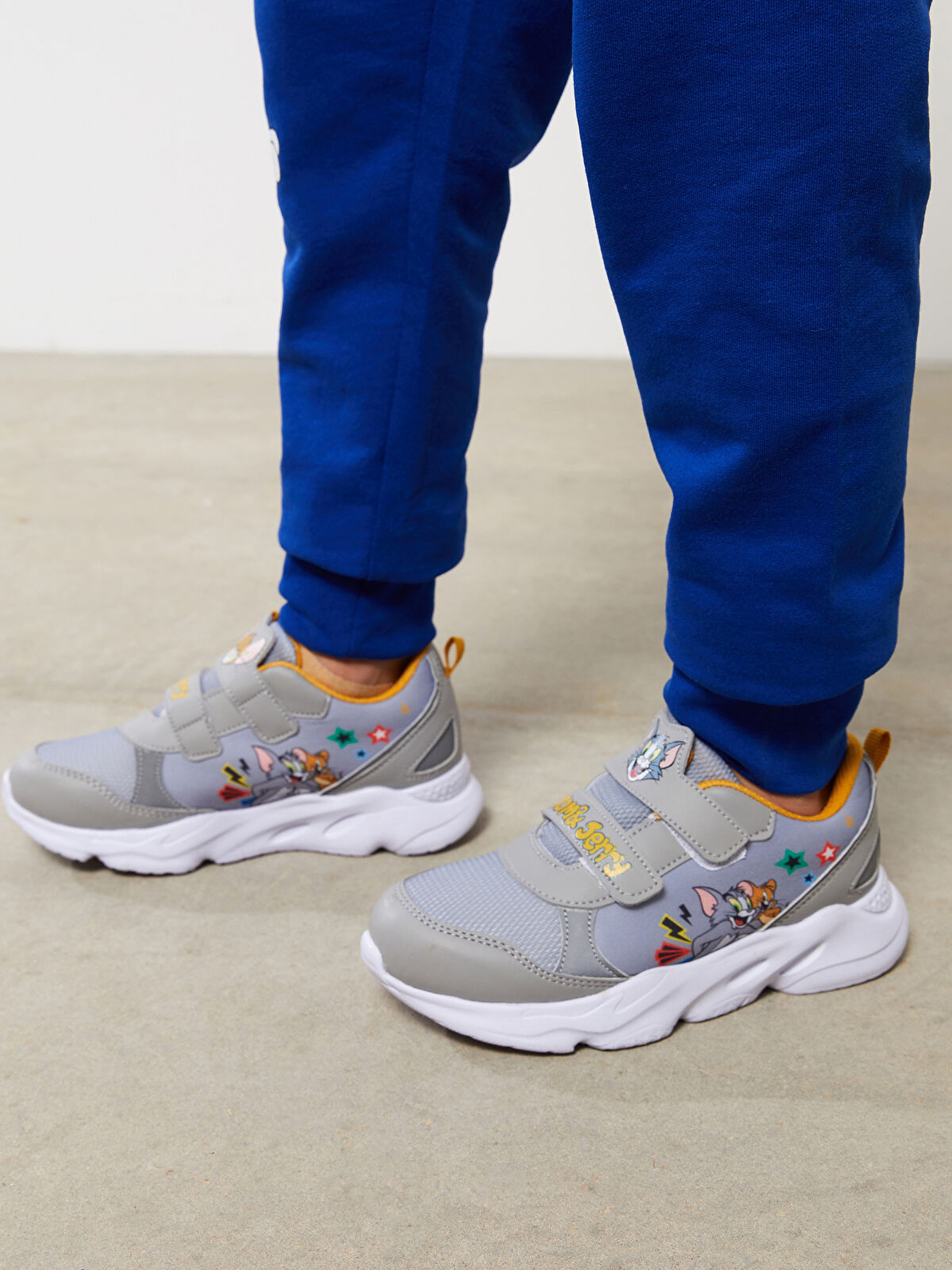 Tom&Jerry Lisanslı Cırt Cırtlı Erkek Çocuk Spor Ayakkabı