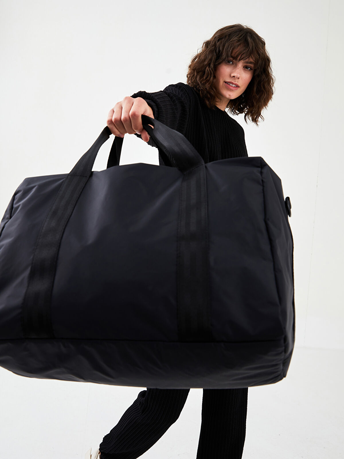 Paraşüt Kumaş Kadın Aktif Spor Çanta