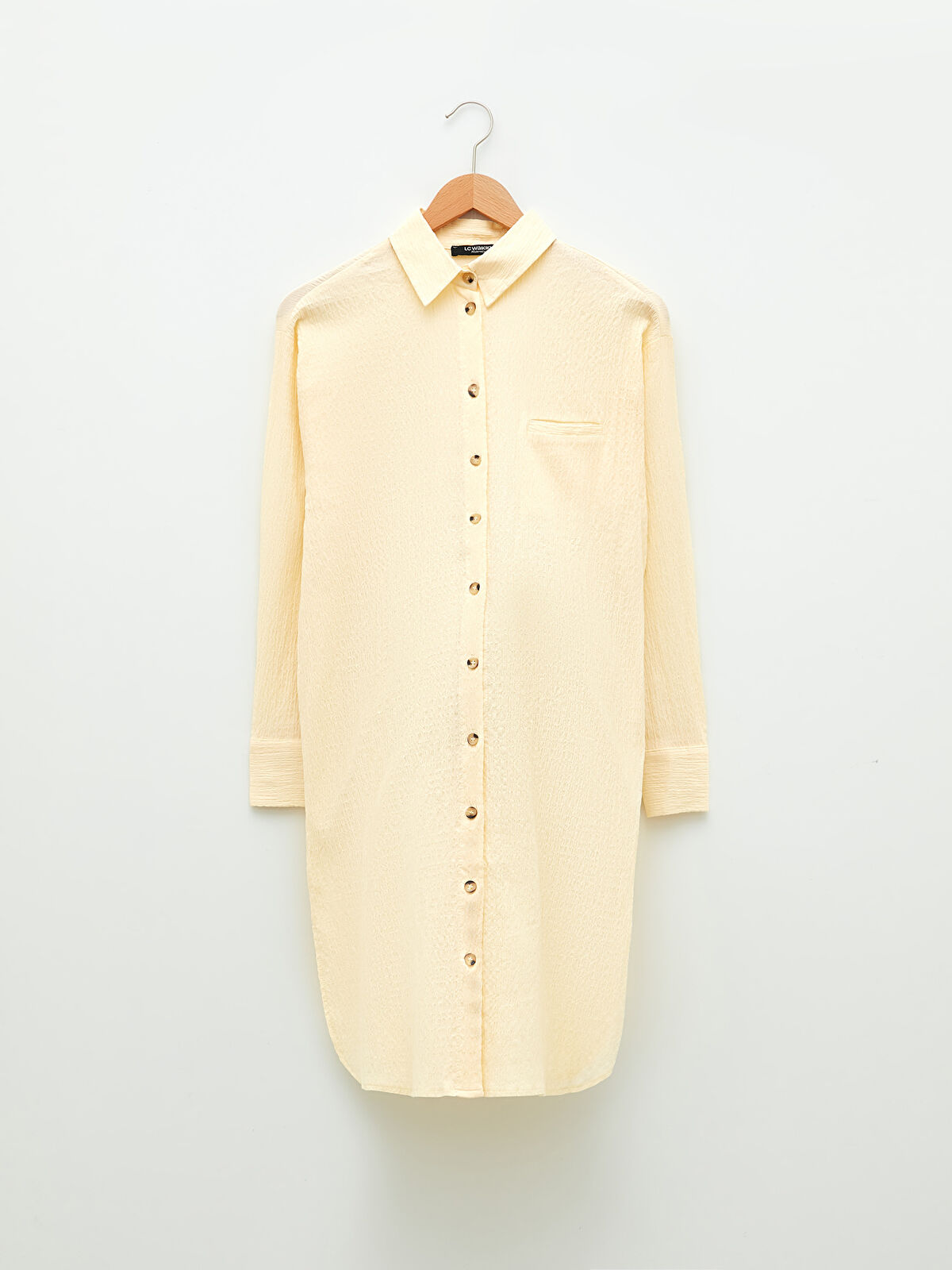 LCW MATERNITY Gömlek Yaka Uzun Kollu Poplin Hamile Tunik LCW MATERNITY Gömlek Yaka Uzun Kollu Poplin Hamile Tunik