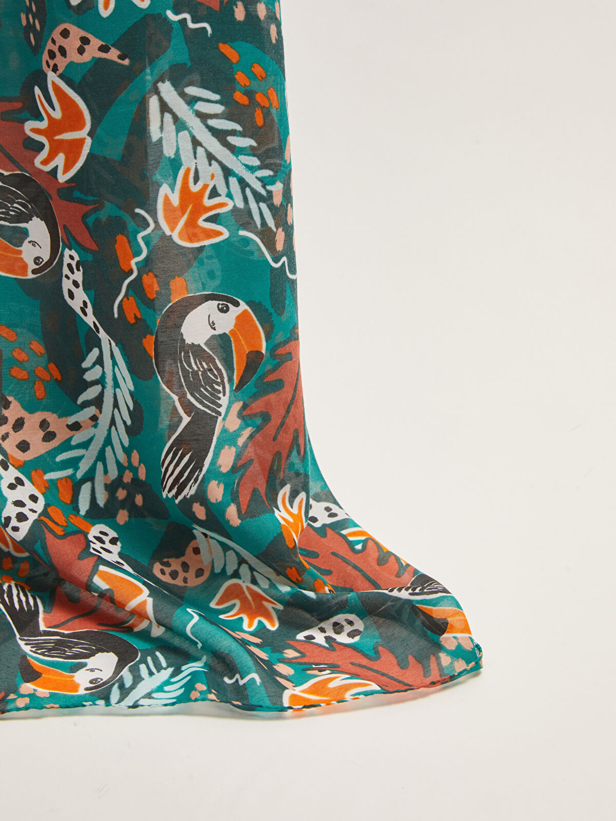 LCW DREAM Desenli Poplin Kadın Pareo