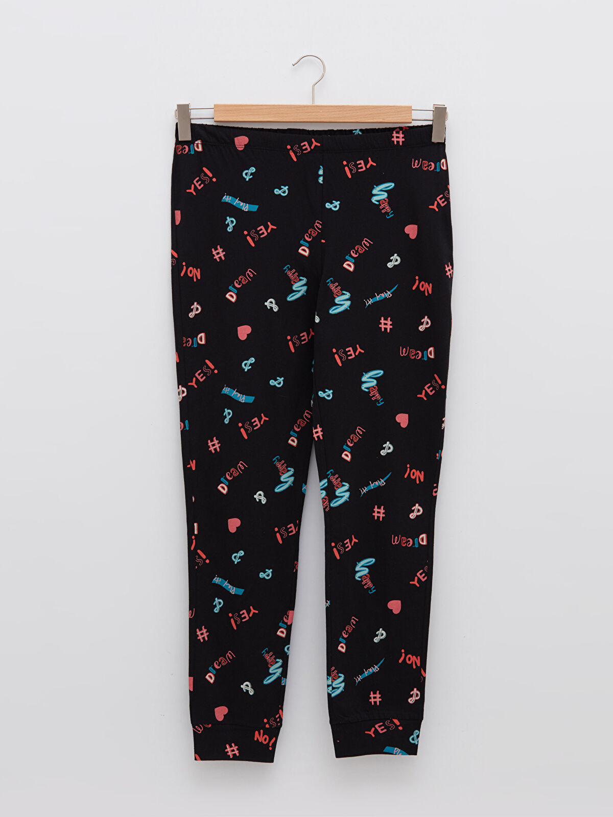 LCW DREAM Beli Lastikli Desenli Pamuklu Kadın Pijama Alt