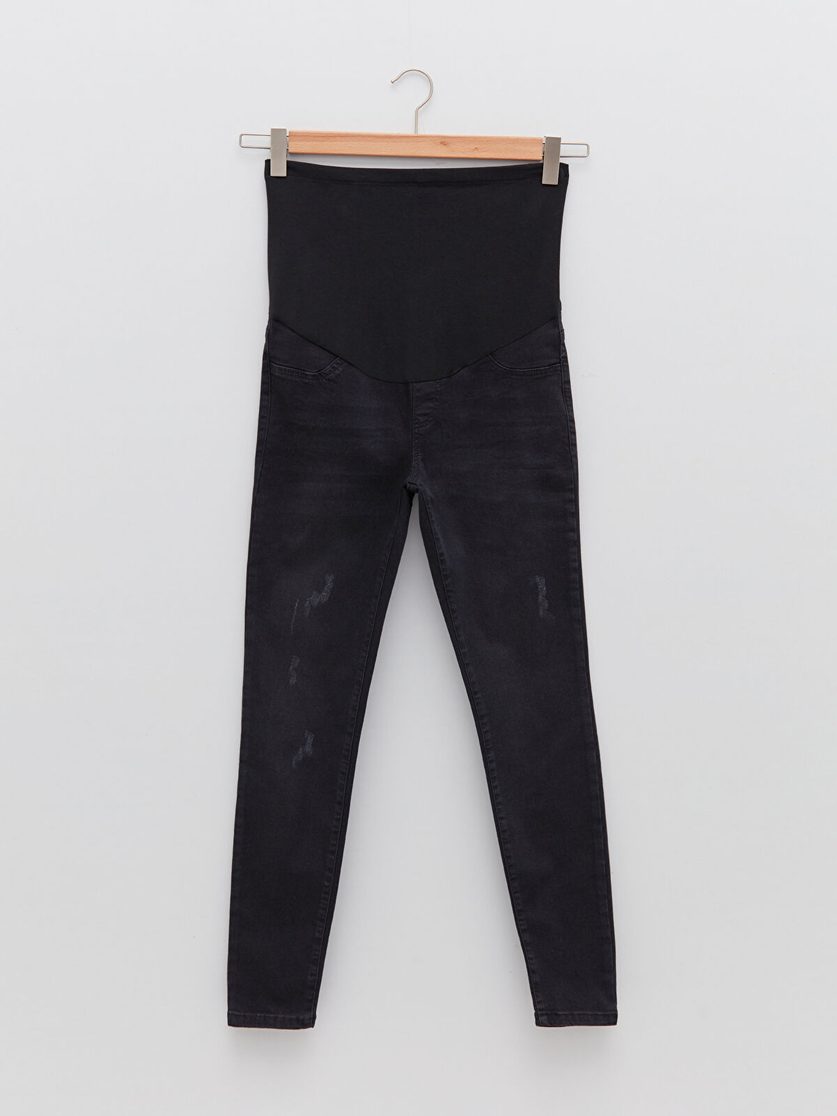 Karın Panelli Skinny Fit Cep Detaylı Hamile Rodeo Jean Pantolon