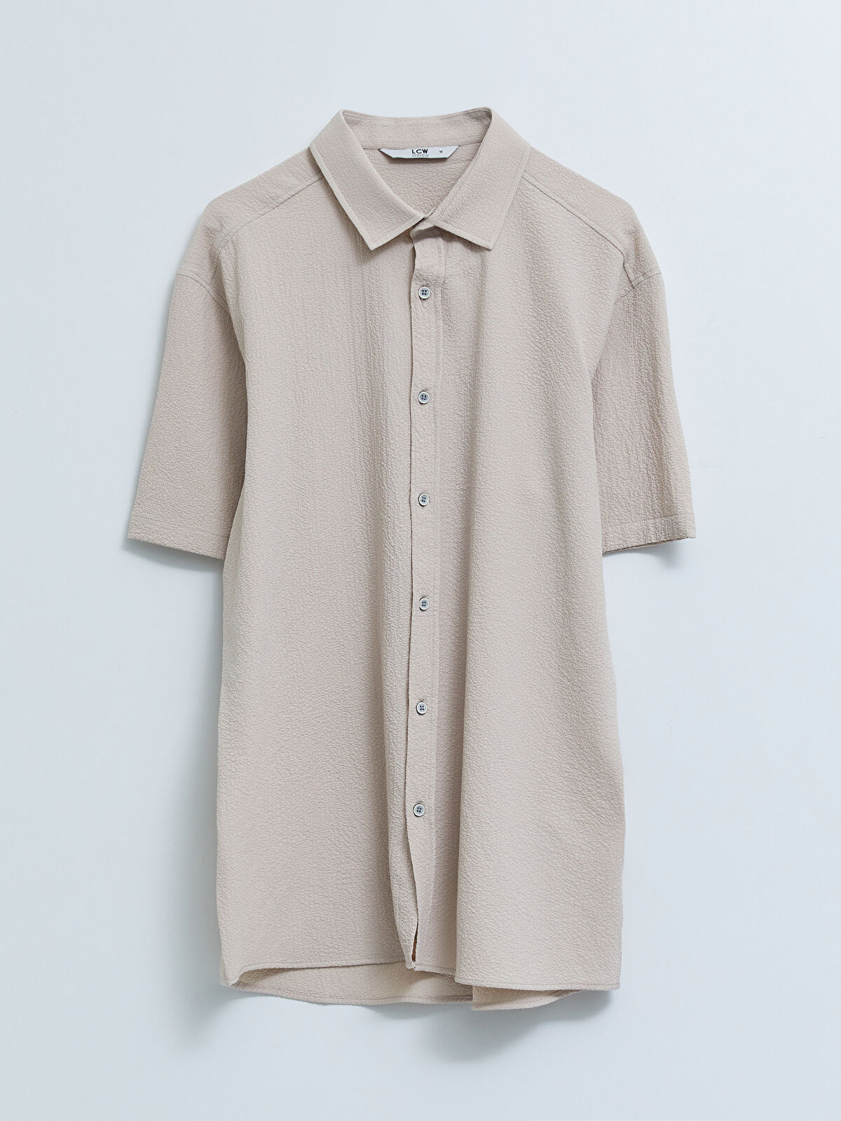 LCW VISION Rahat Kalıp Kısa Kollu Erkek Gömlek