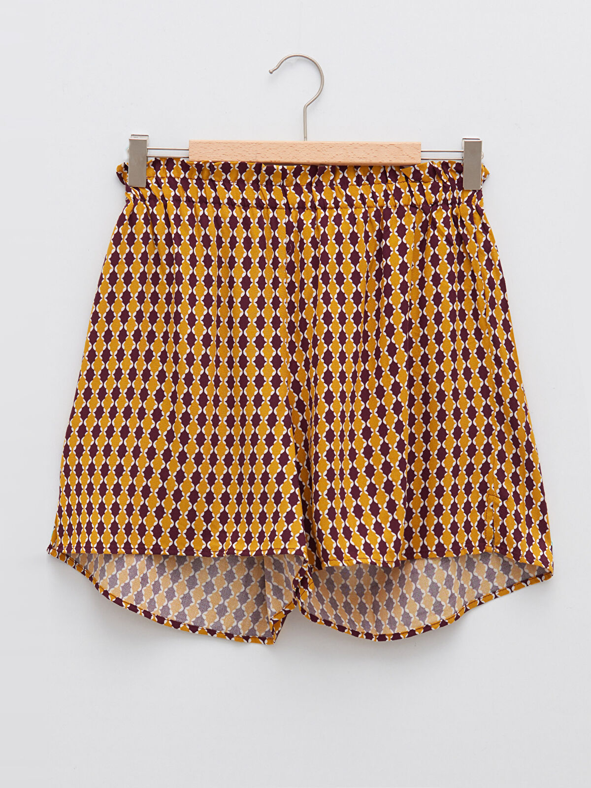 LCW DREAM Beli Lastikli Düz Viskon Kadın Deniz Şortu