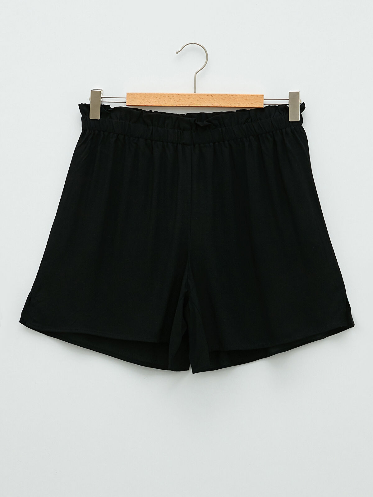 LCW DREAM Beli Lastikli Düz Viskon Kadın Deniz Şortu