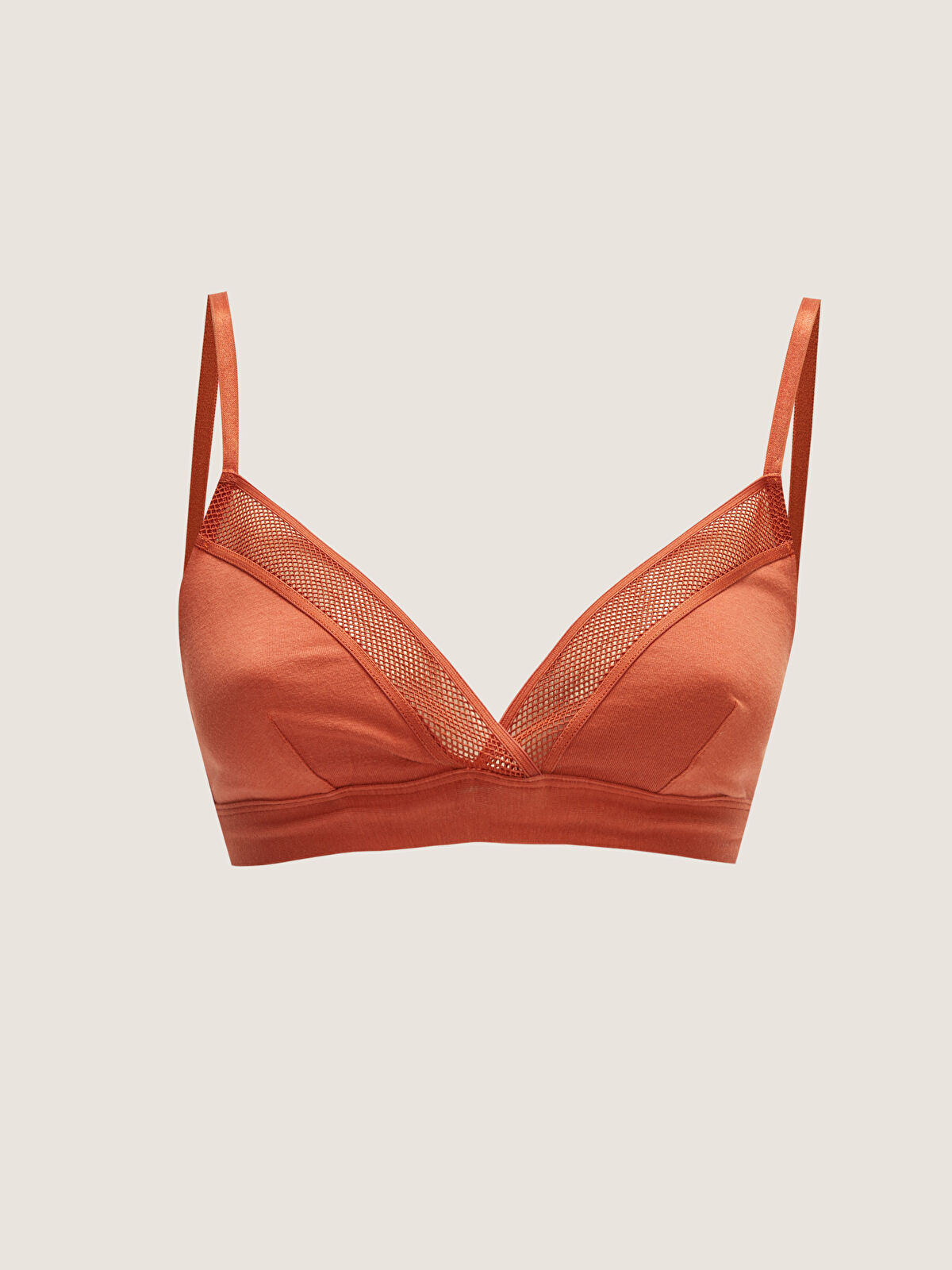 LCW DREAM Balensiz Dolgusuz File Detaylı Tişört Sütyen