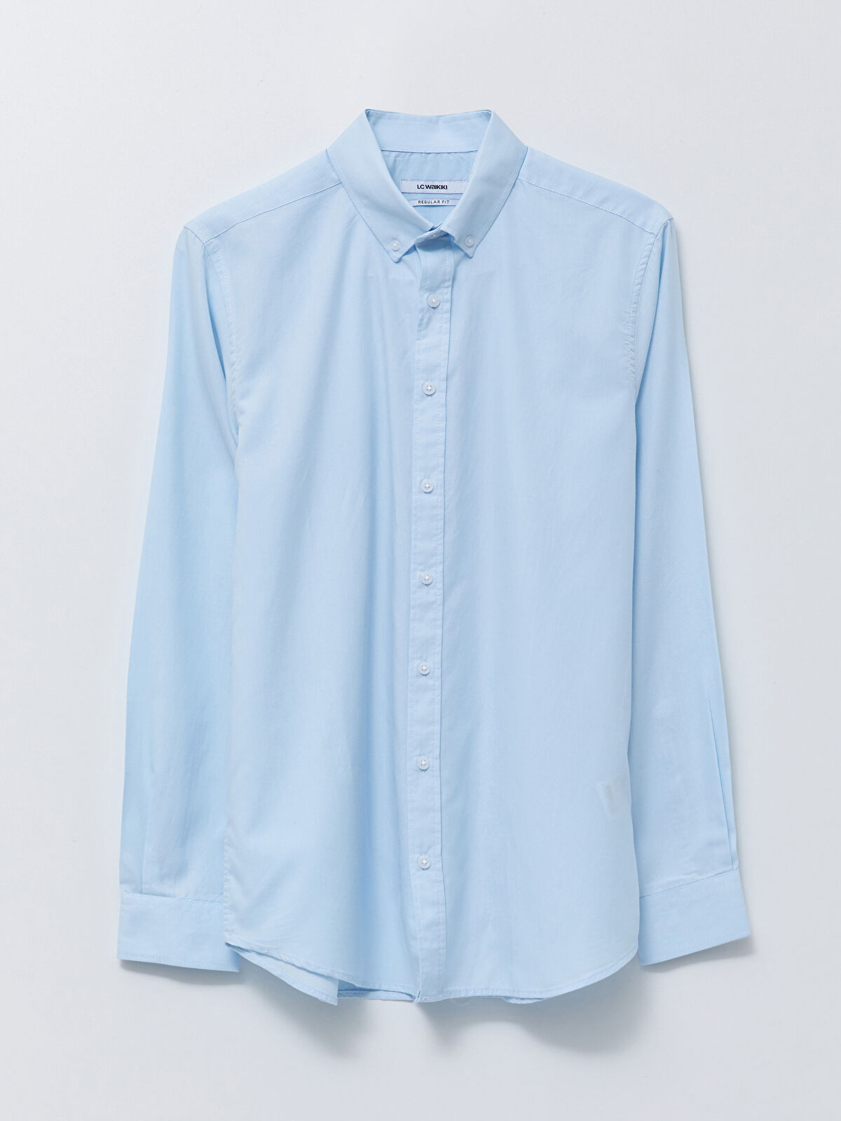 LCW BASIC Regular Fit Uzun Kollu Oxford Erkek Gömlek