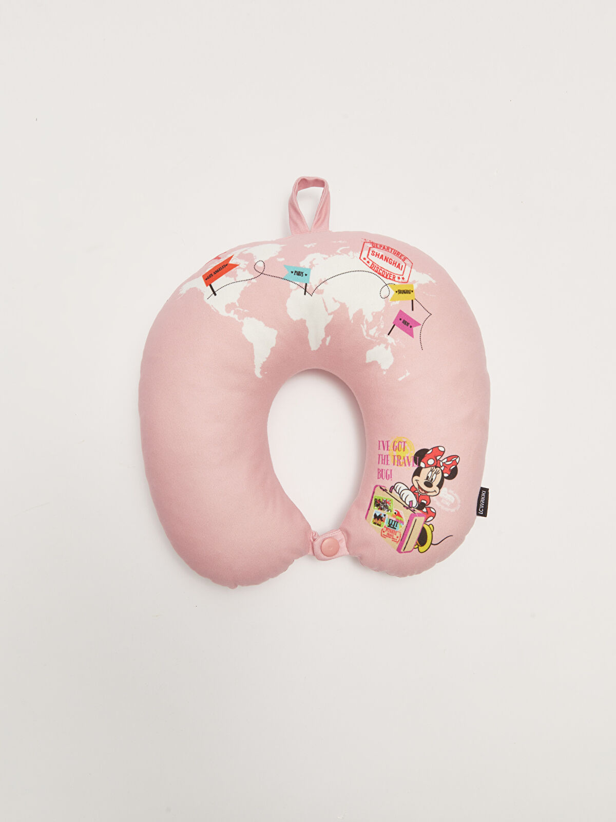 Minnie Mouse Lisanslı Kız Çocuk Boyun Yastığı