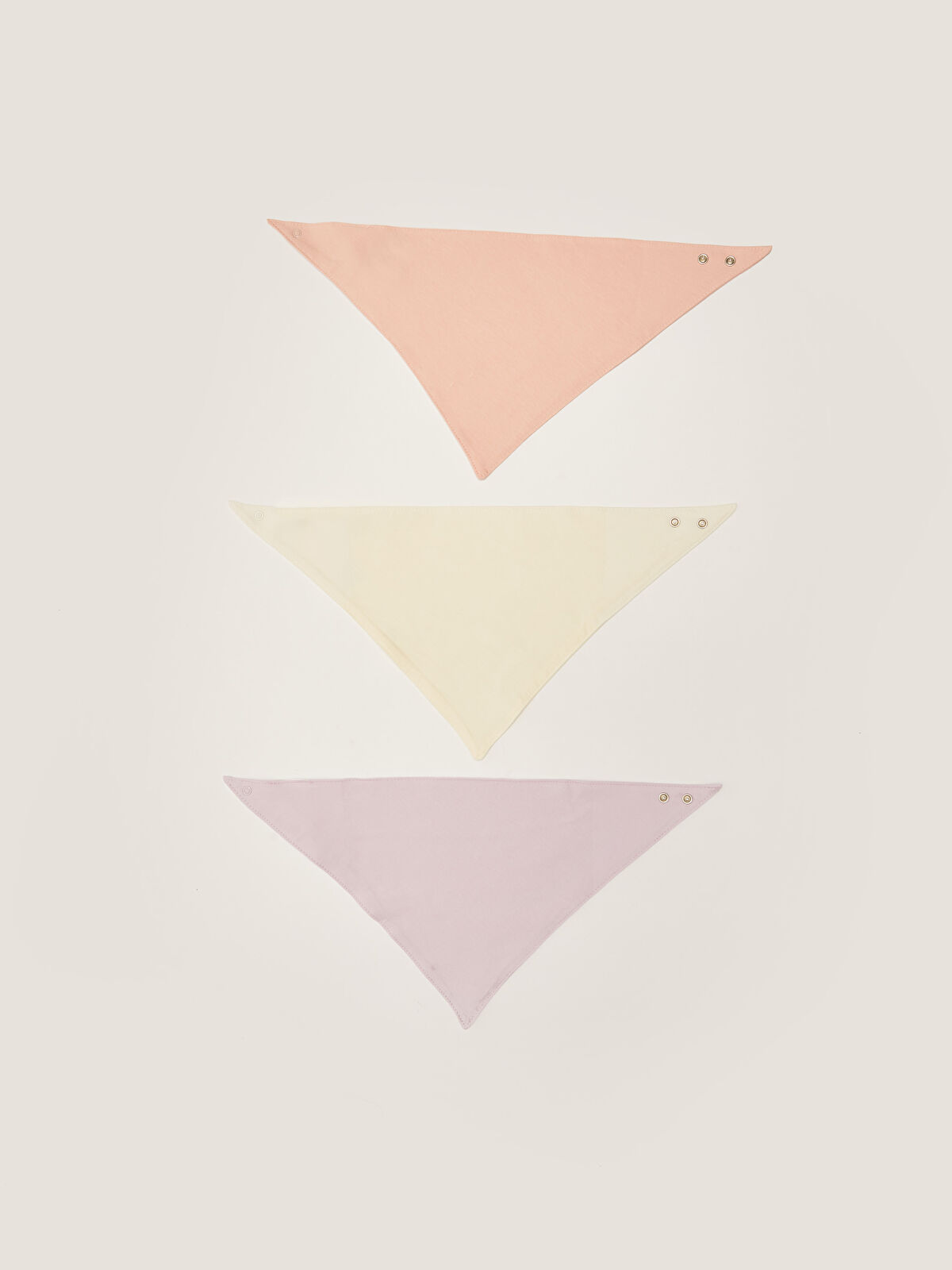 Basic Kız Bebek Mama Önlüğü 3'lü