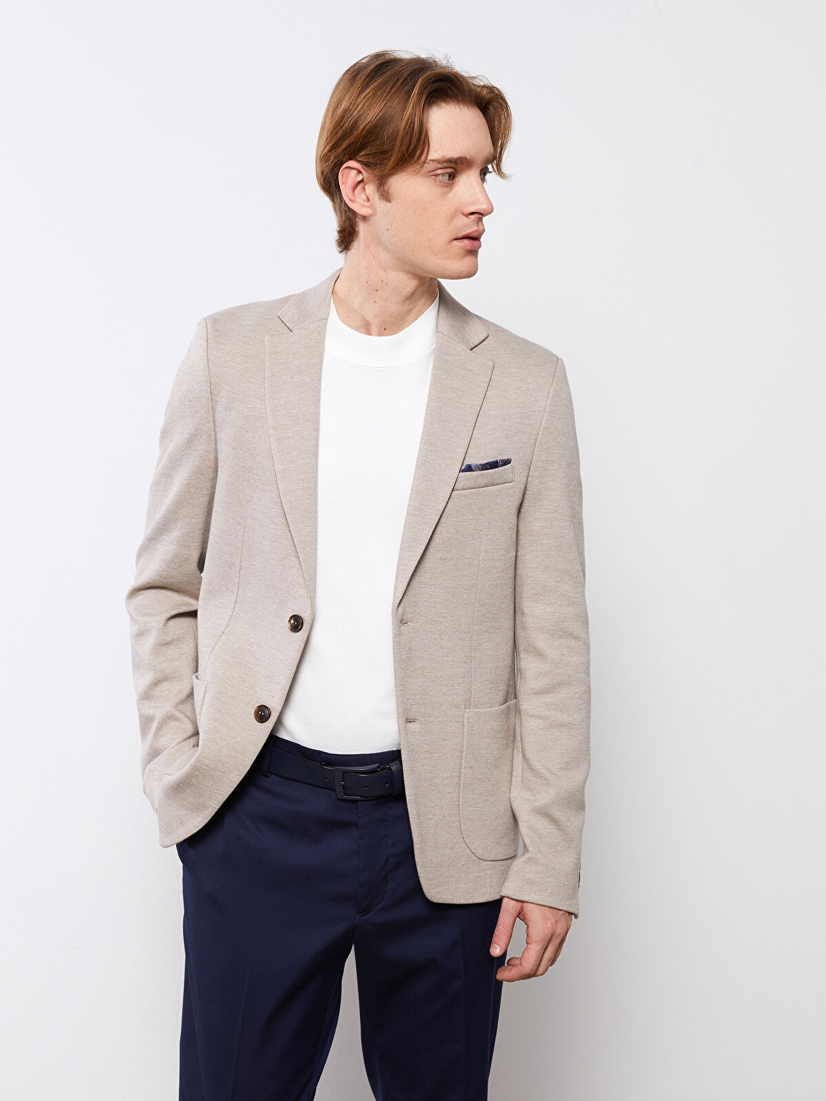 LCW CLASSIC Dar Kalıp Erkek Blazer Ceket