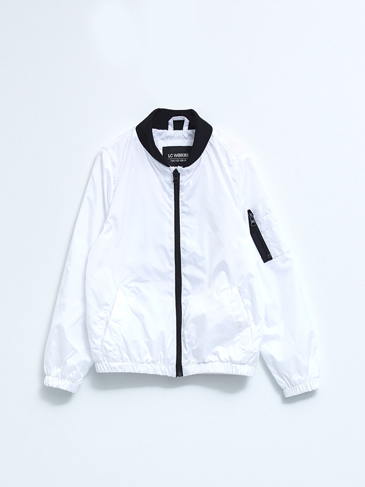 Kolej Yaka Baskılı Erkek Çocuk Mont