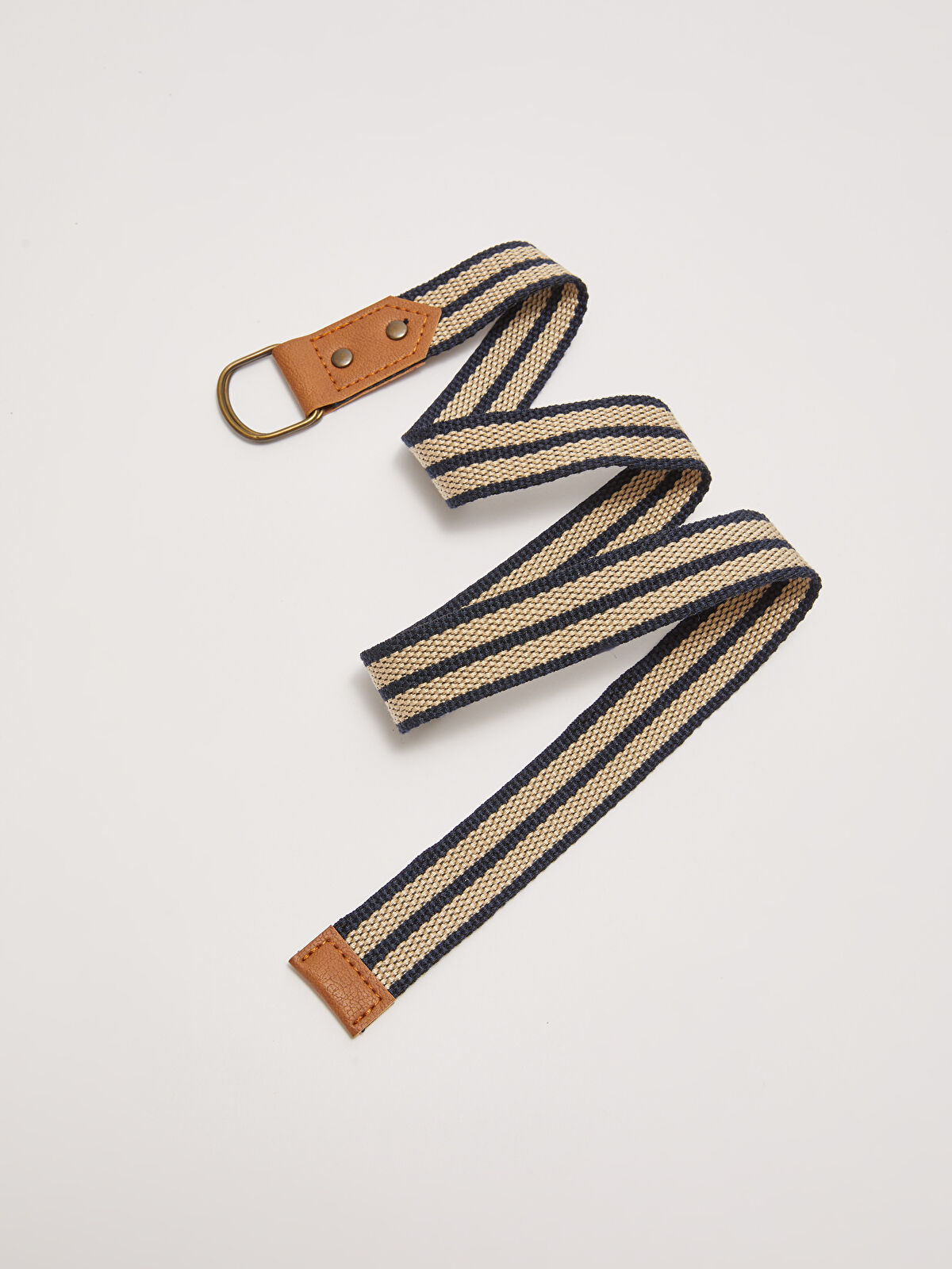 Çizgili Erkek Çocuk Kemer