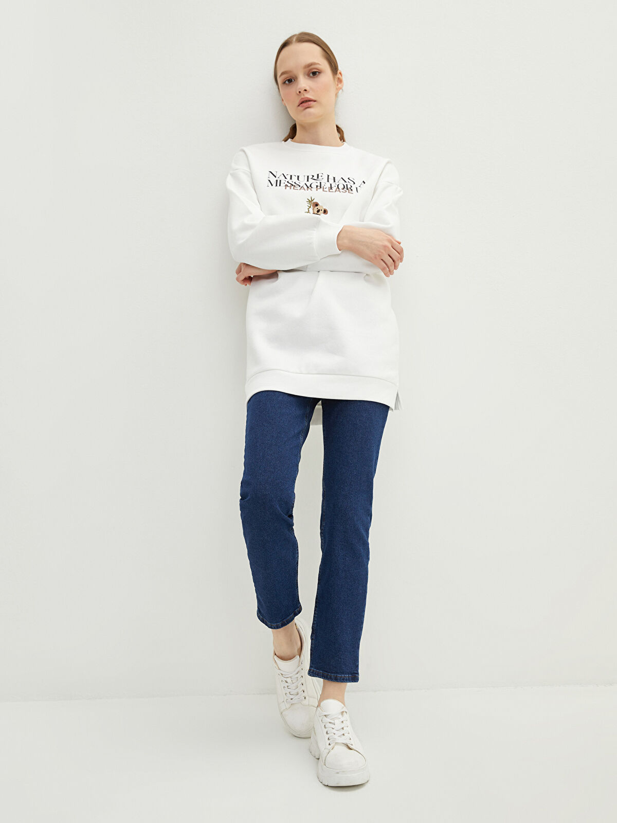 MODEST Beli Lastikli Slim Fit Cep Detaylı Kadın Rodeo Jean Pantolon MODEST Beli Lastikli Slim Fit Cep Detaylı Kadın Rodeo Jean Pantolon