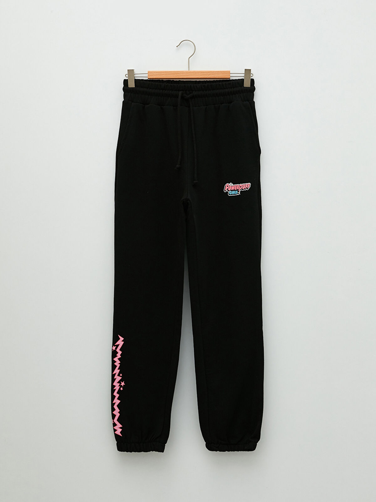 XSIDE Beli Lastikli Powerpuff Girls Baskılı Kadın Jogger Eşofman Altı