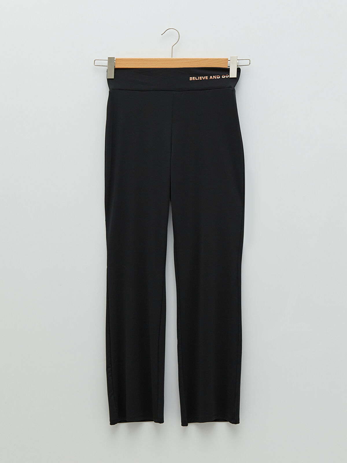 MODEST Beli Lastikli Yazı Baskılı Kadın Eşofman Altı