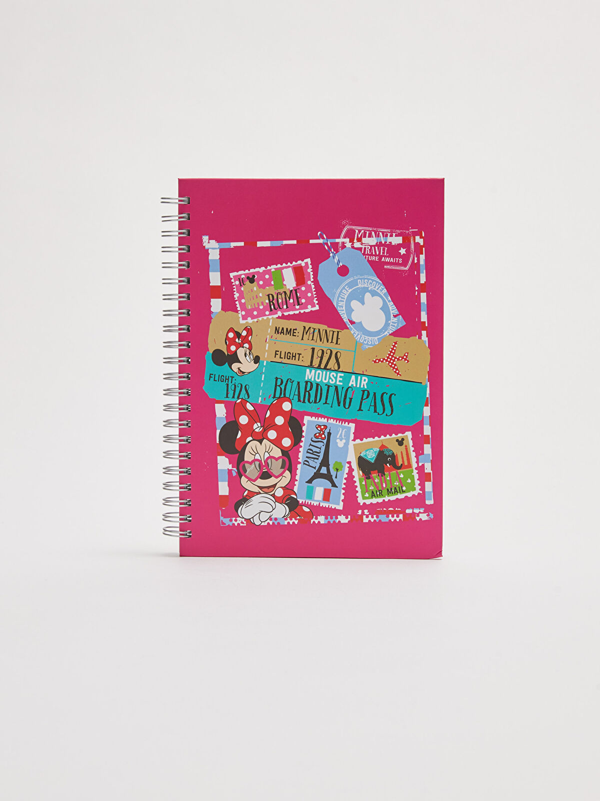 Minnie Mouse Lisanslı Çizgili Defter