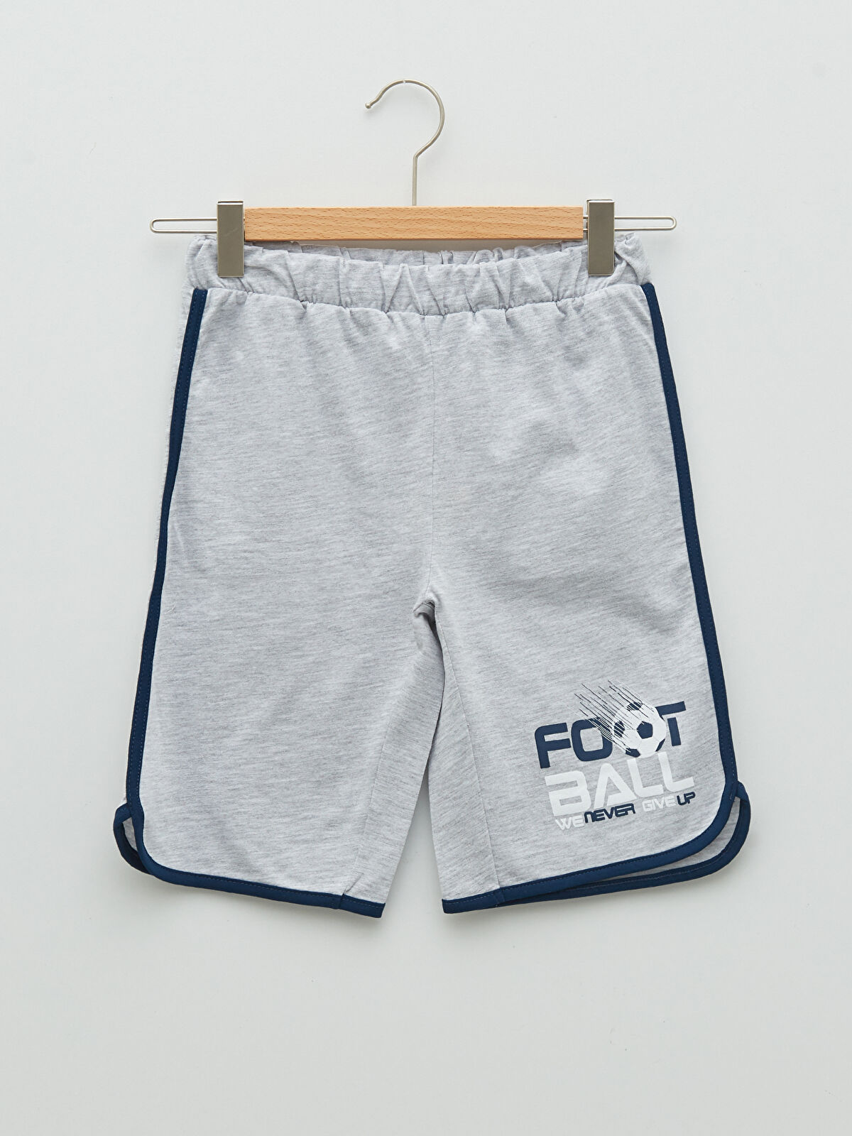 Beli Lastikli Baskılı Erkek Çocuk Pijama Şort