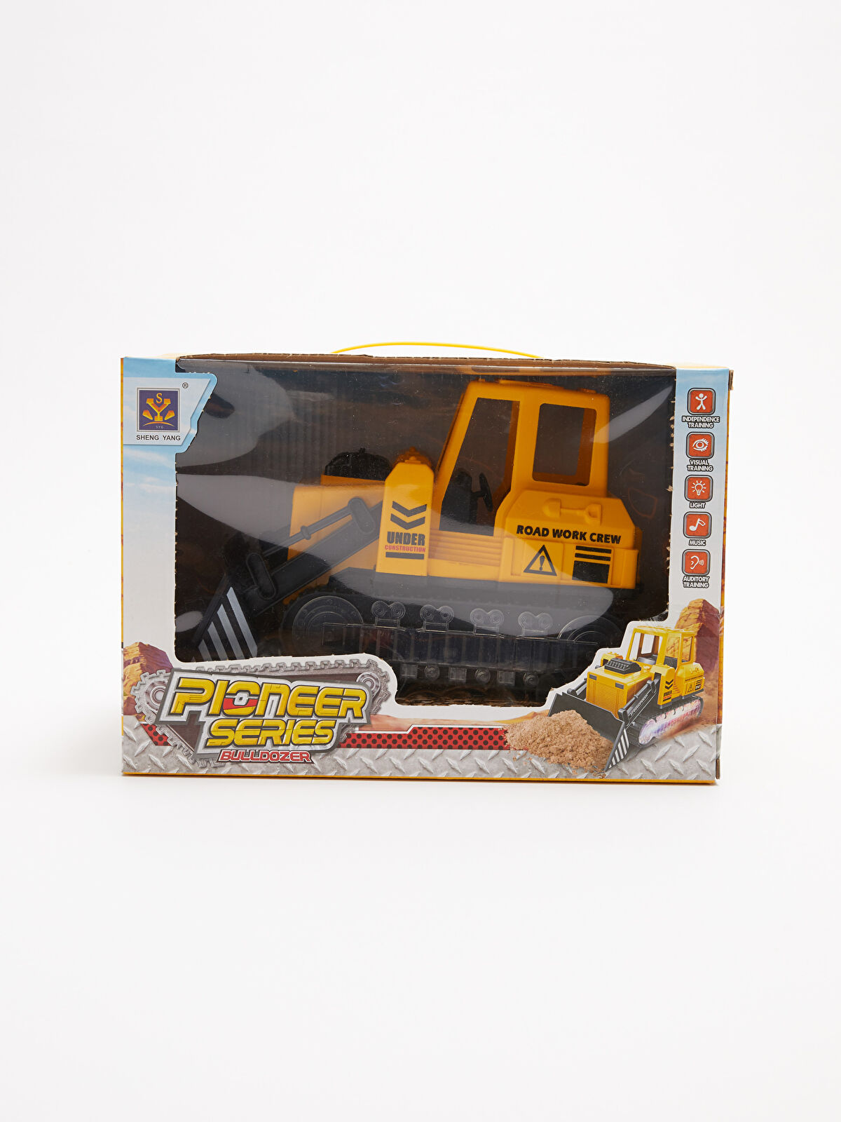 Erkek Çocuk Pilli Işıklı Dozer Erkek Çocuk Pilli Işıklı Dozer