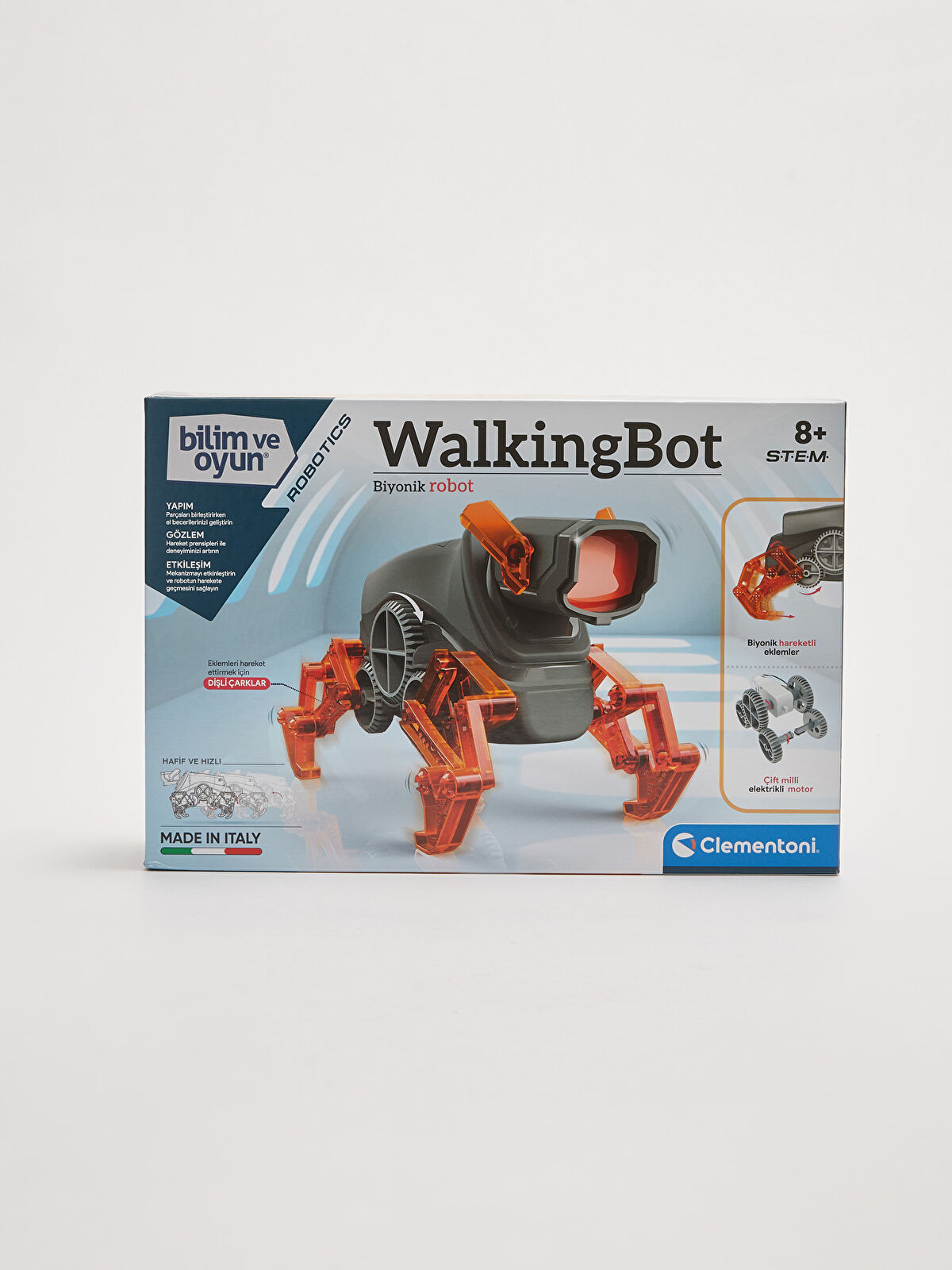 Clementoni Robotik Laboratuvarı - Walkingbot Clementoni Robotik Laboratuvarı - Walkingbot