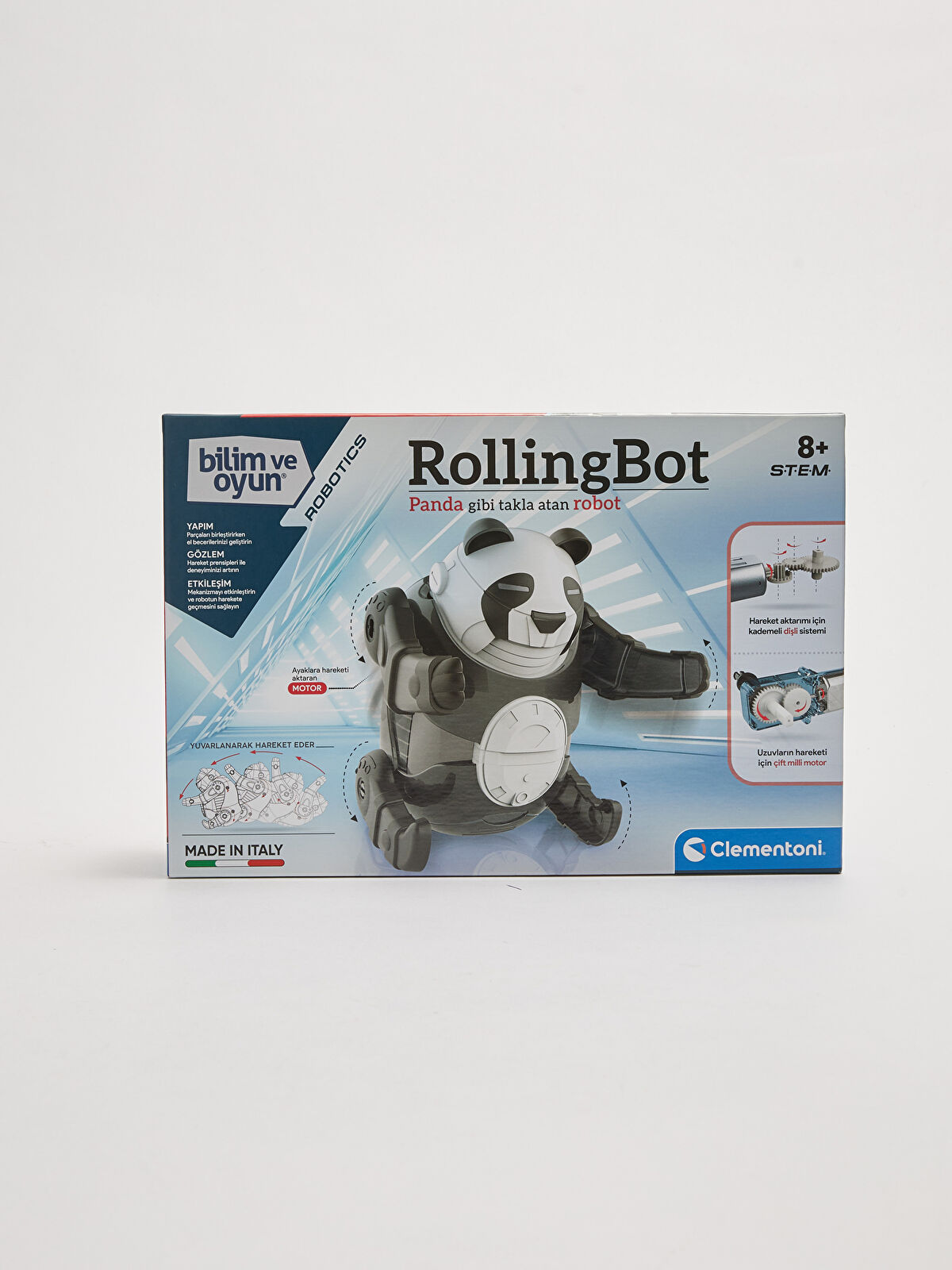 Clementoni Robotik Laboratuvarı - Rollingbot Clementoni Robotik Laboratuvarı - Rollingbot