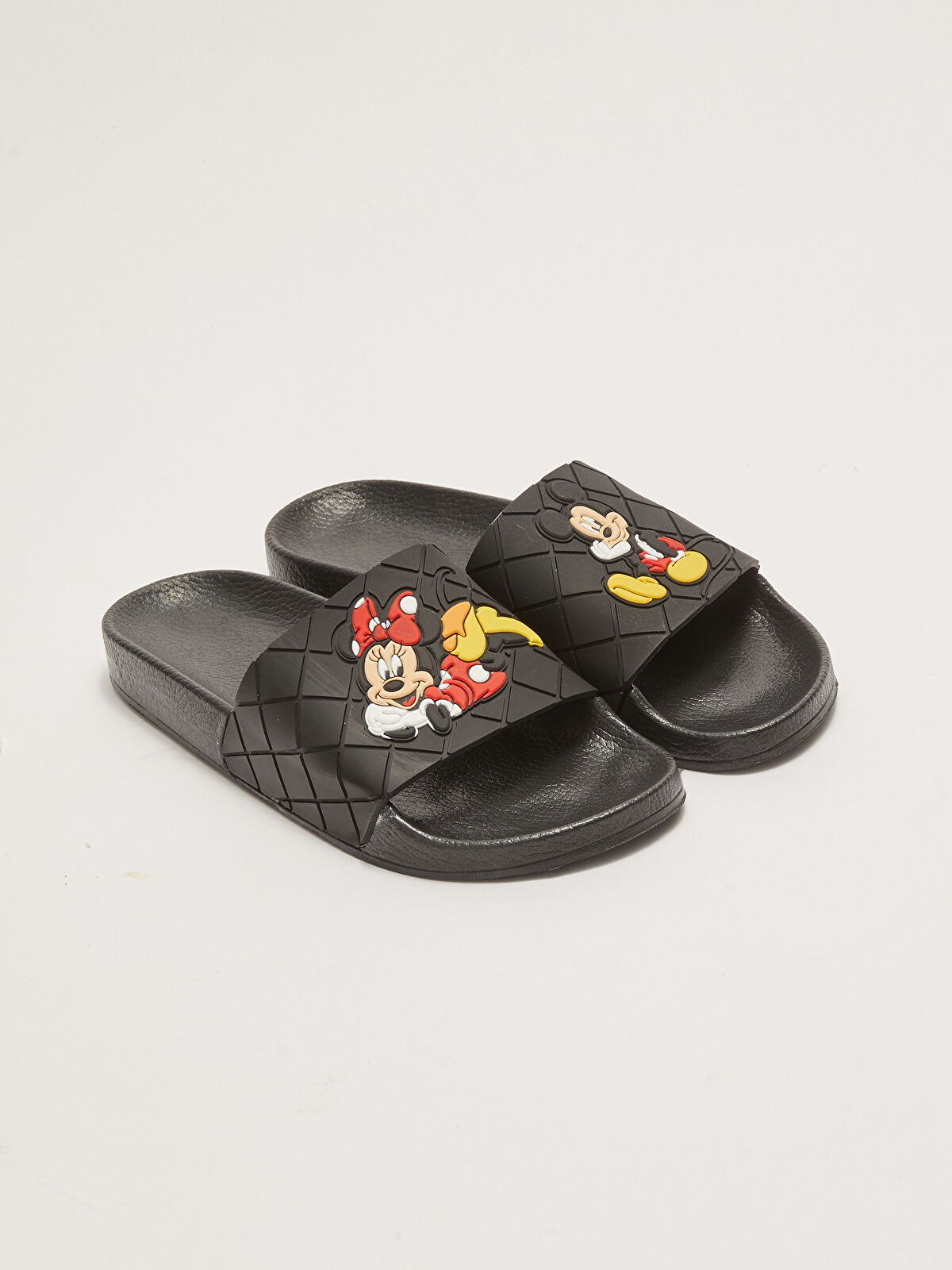 Minnie Mouse Lisanslı Tek Bantlı Kadın Terlik