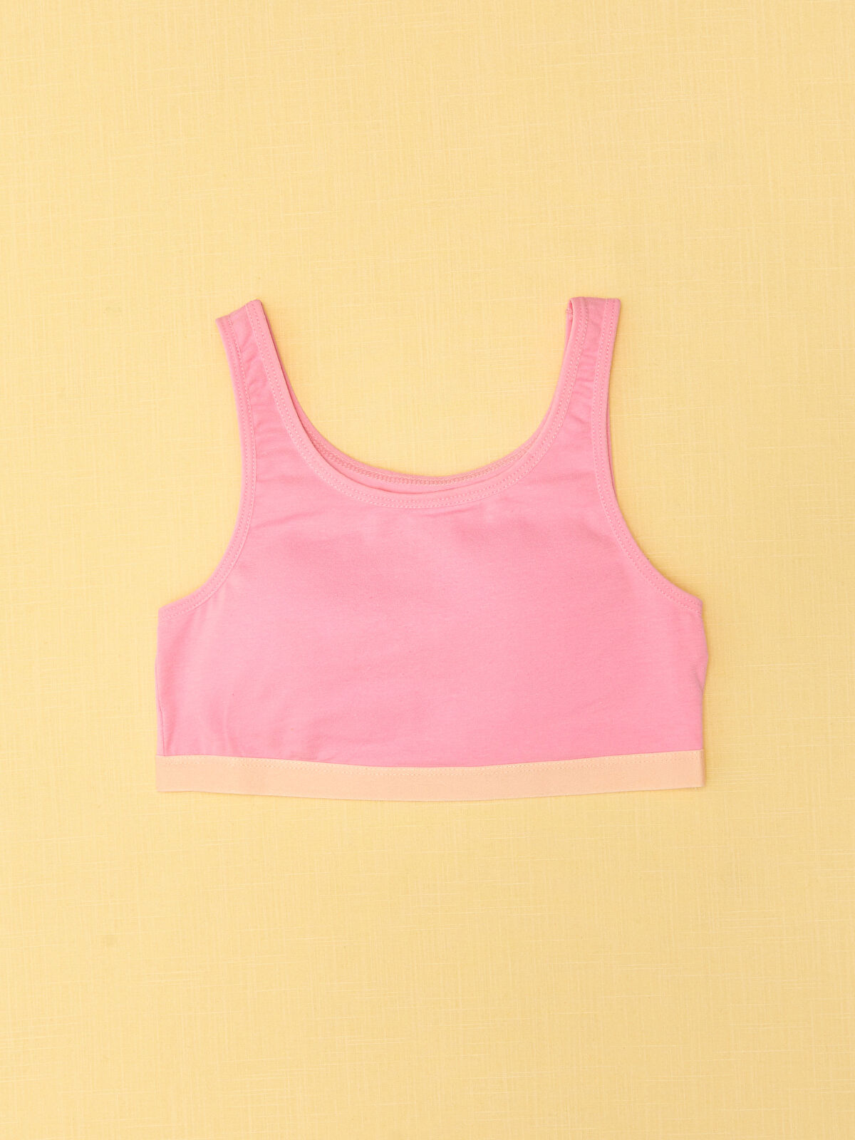 LCW GREEN Basic Organik Pamuklu Kız Çocuk Büstiyer