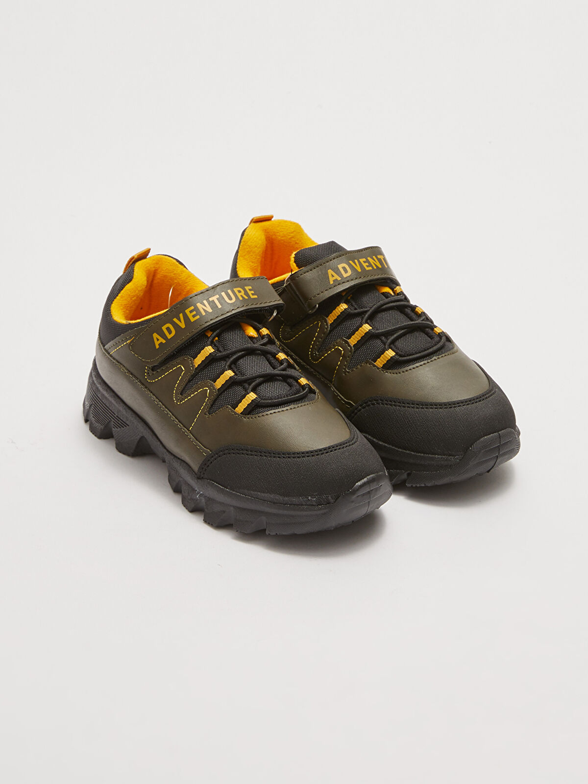 Bağcıklı Cırt Cırtlı Erkek Çocuk Trekking Ayakkabı