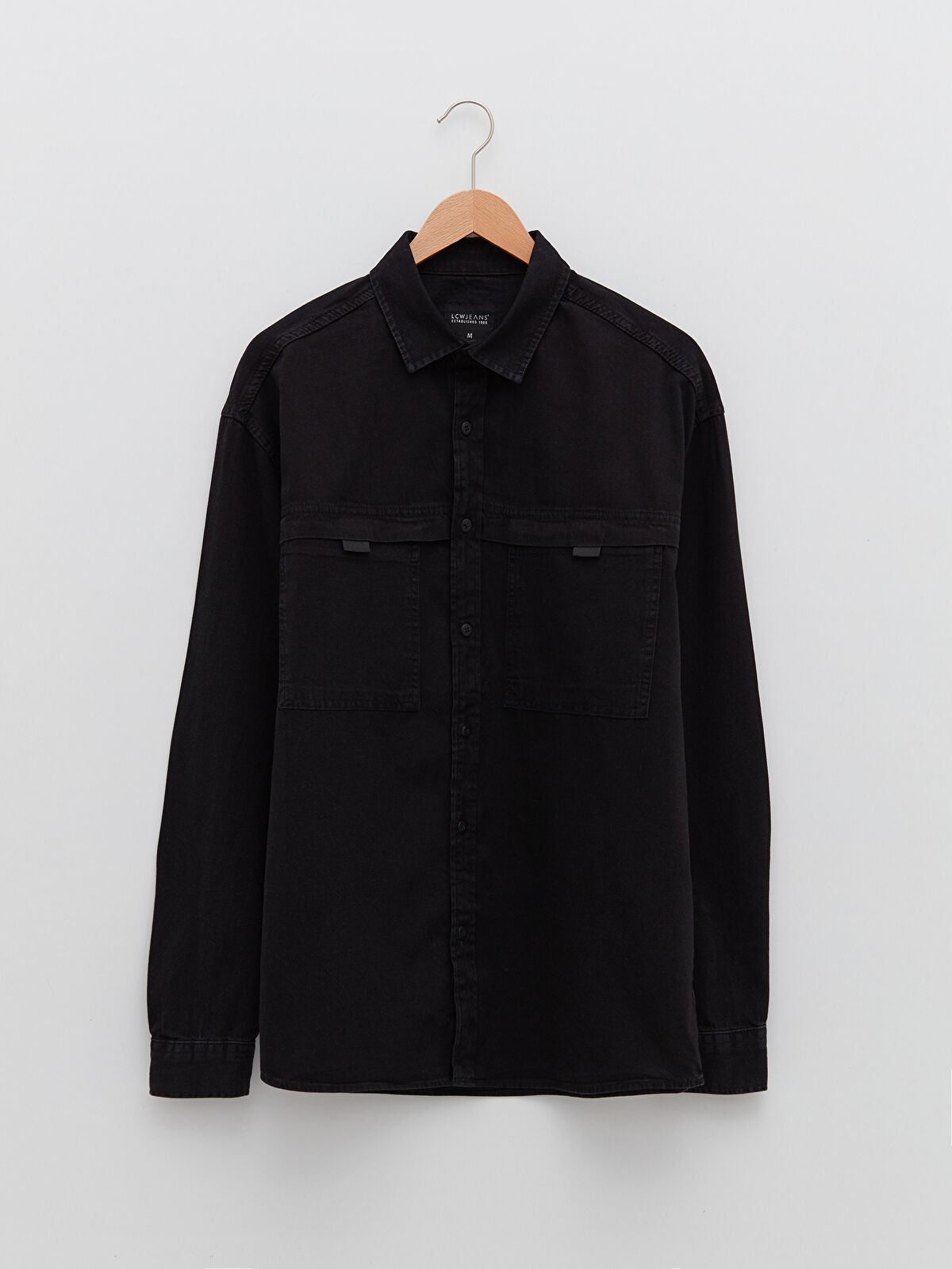 LCW CASUAL Oversize Uzun Kollu Erkek Jean Gömlek