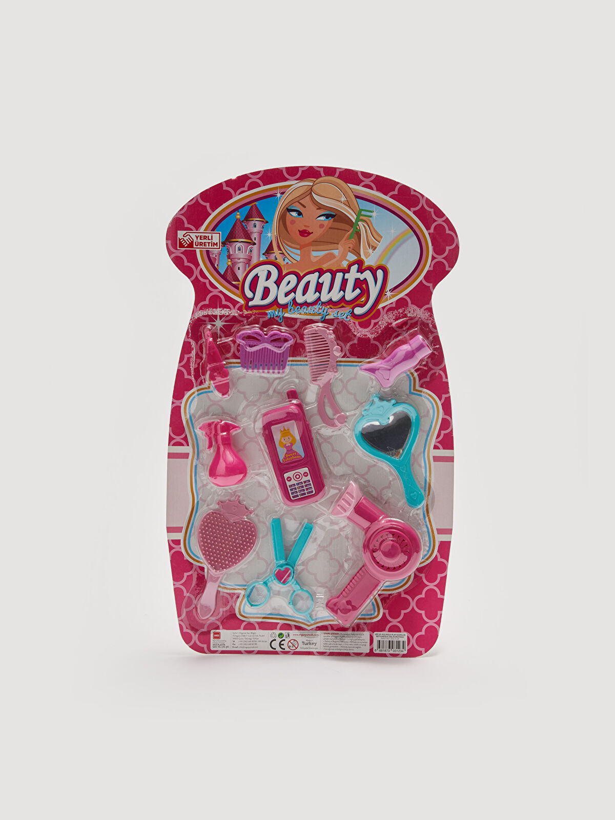 MGS Toy Factory Kız Çocuk Oyuncak Güzellik Seti MGS Toy Factory Kız Çocuk Oyuncak Güzellik Seti