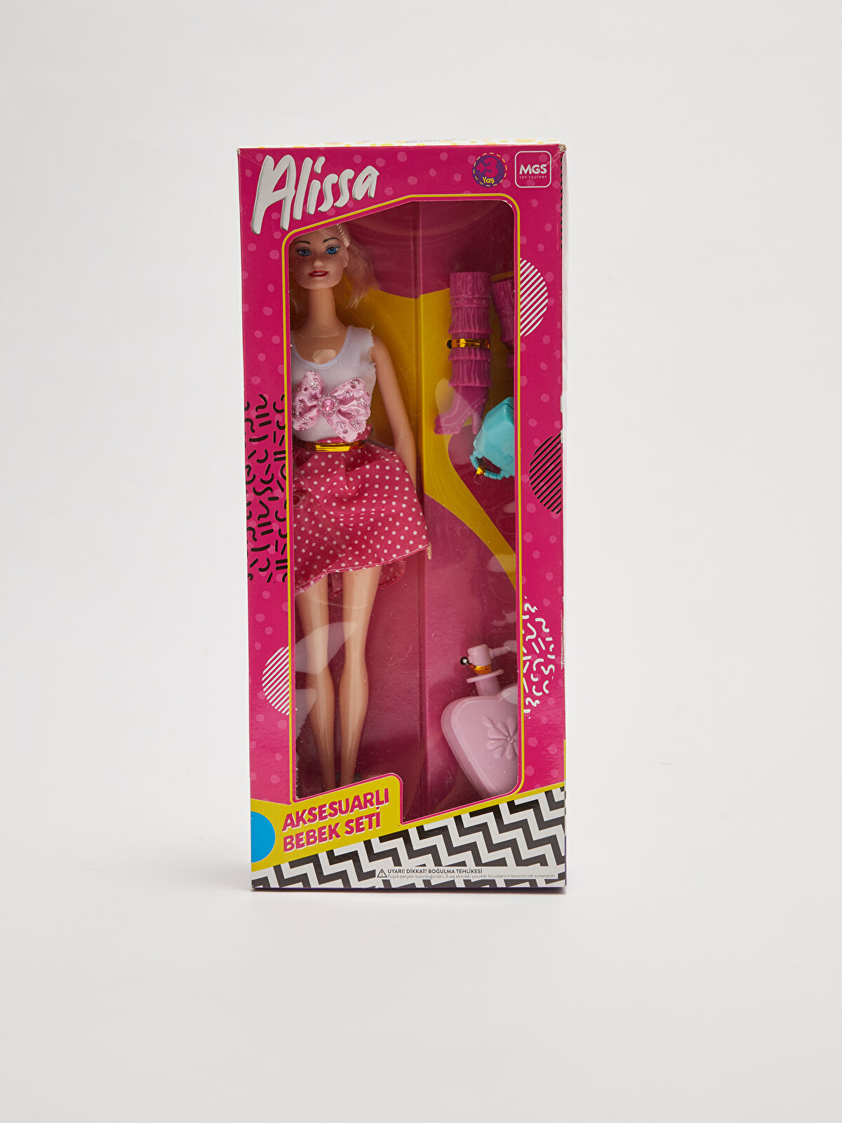MGS Toy Factory Alisha Aksesuarlı Oyuncak Bebek MGS Toy Factory Alisha Aksesuarlı Oyuncak Bebek