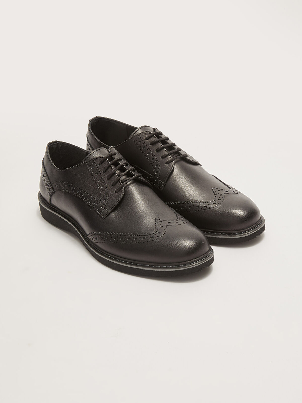 Hakiki Deri Bağcıklı Klasik Ayakkabı