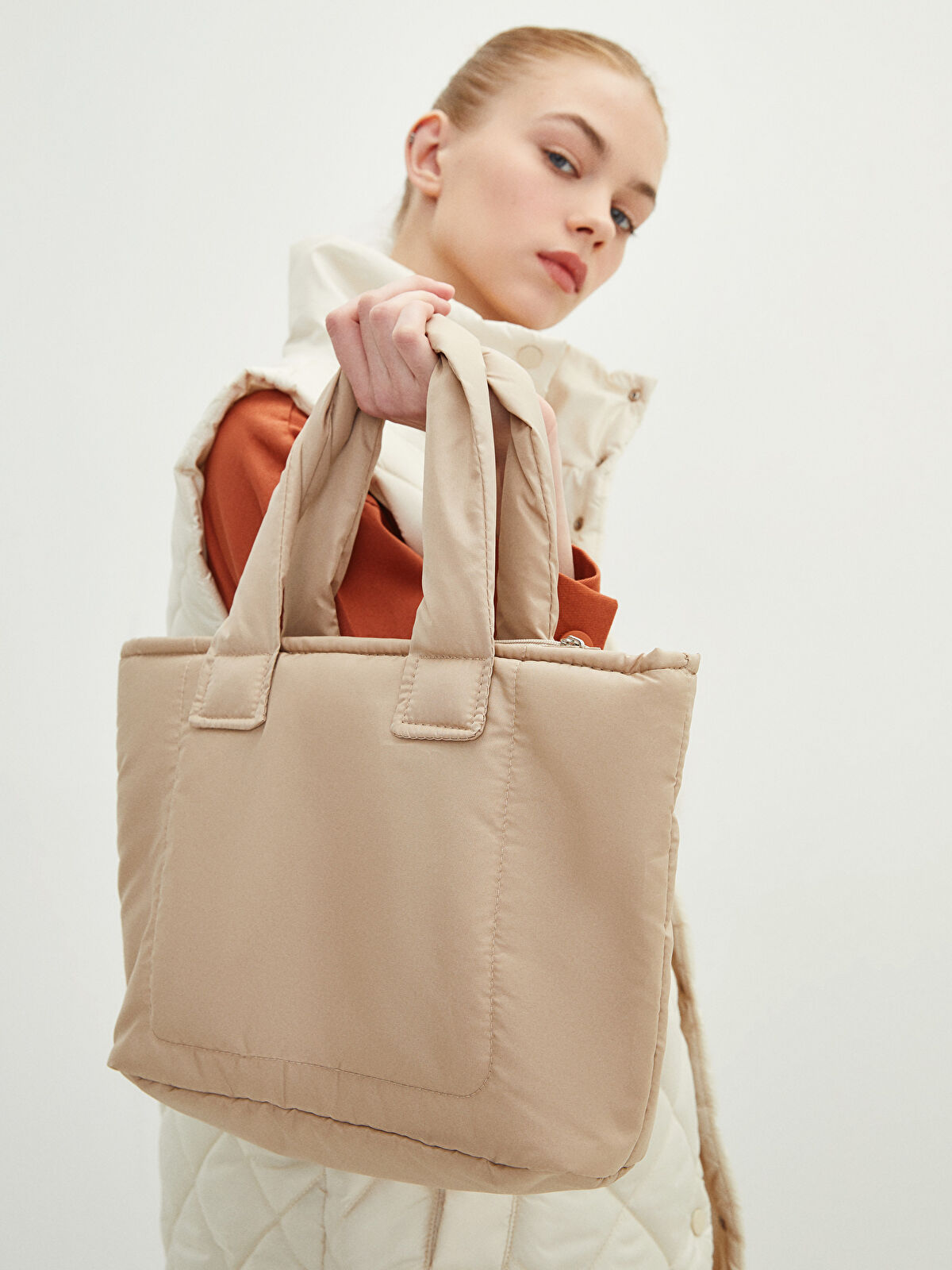 Paraşüt Kumaş Kadın Spor Çantası