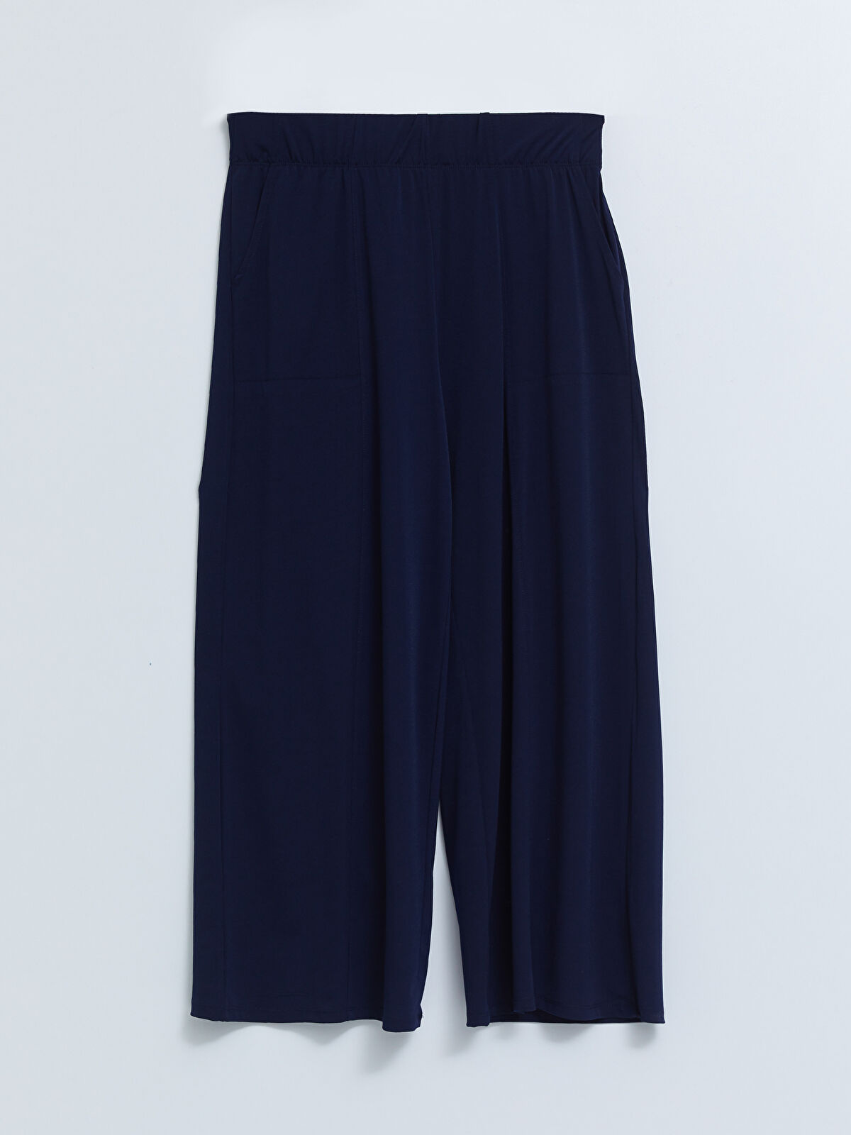 LCW GRACE Beli Lastikli Düz Kadın Pantolon Etek