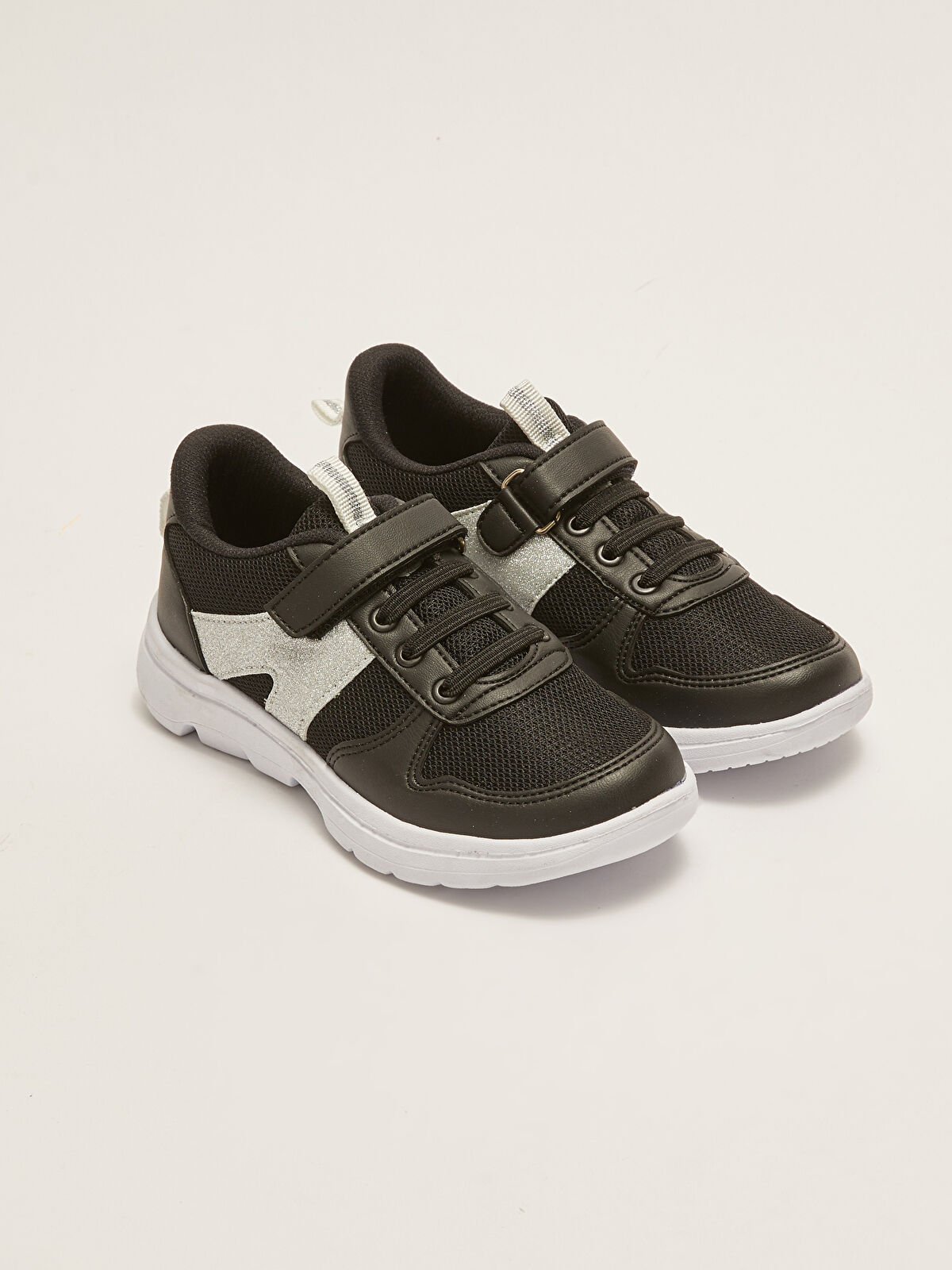 Renk Bloklu Kalın Taban Kız Çocuk Aktif Spor Ayakkabı