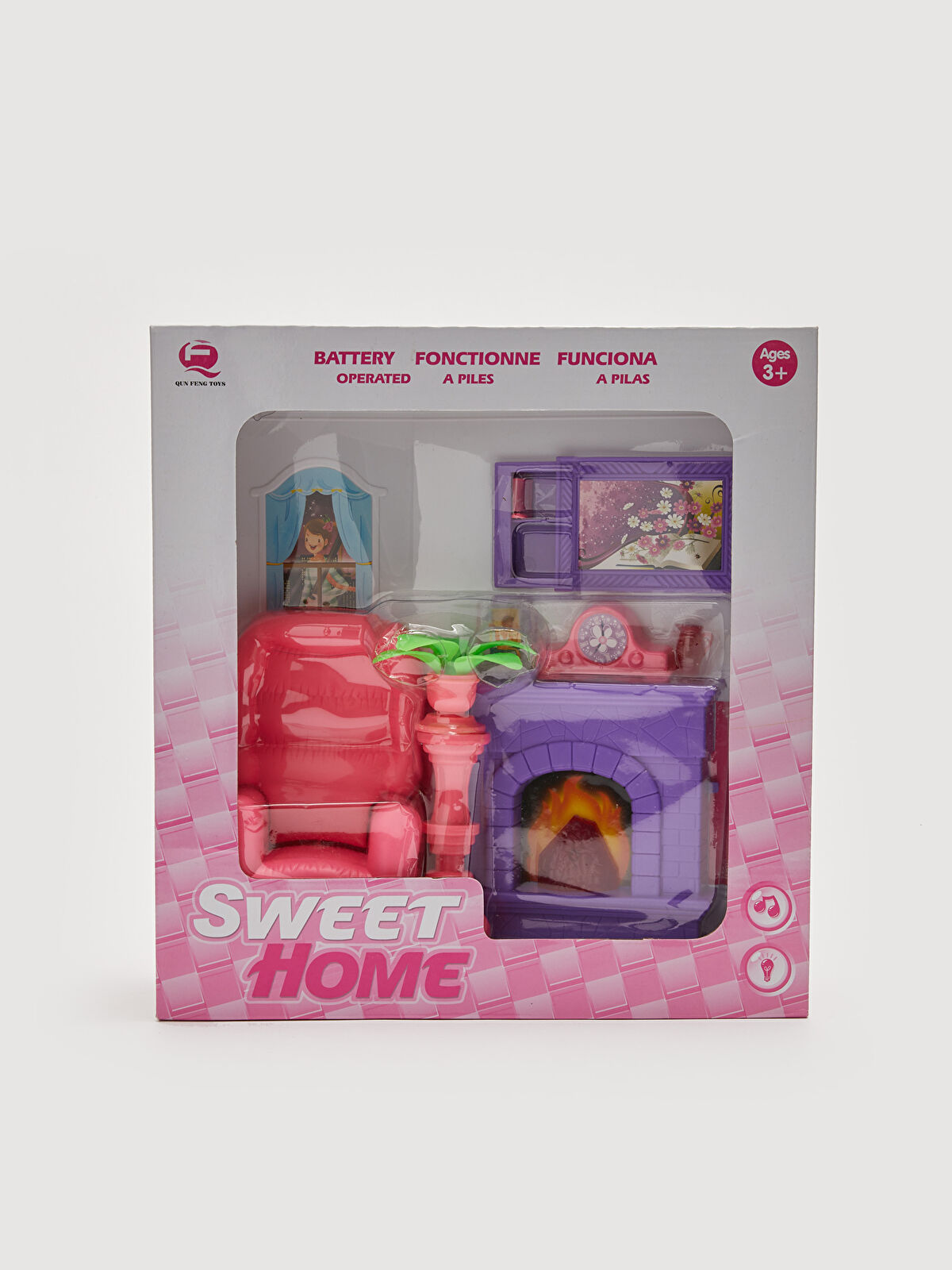 Kız Çocuk Oyuncak Ev Seti