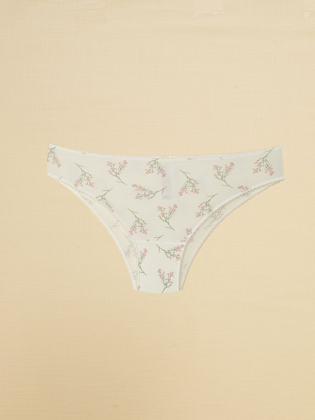 LCW GREEN Çiçekli Brazilian Külot