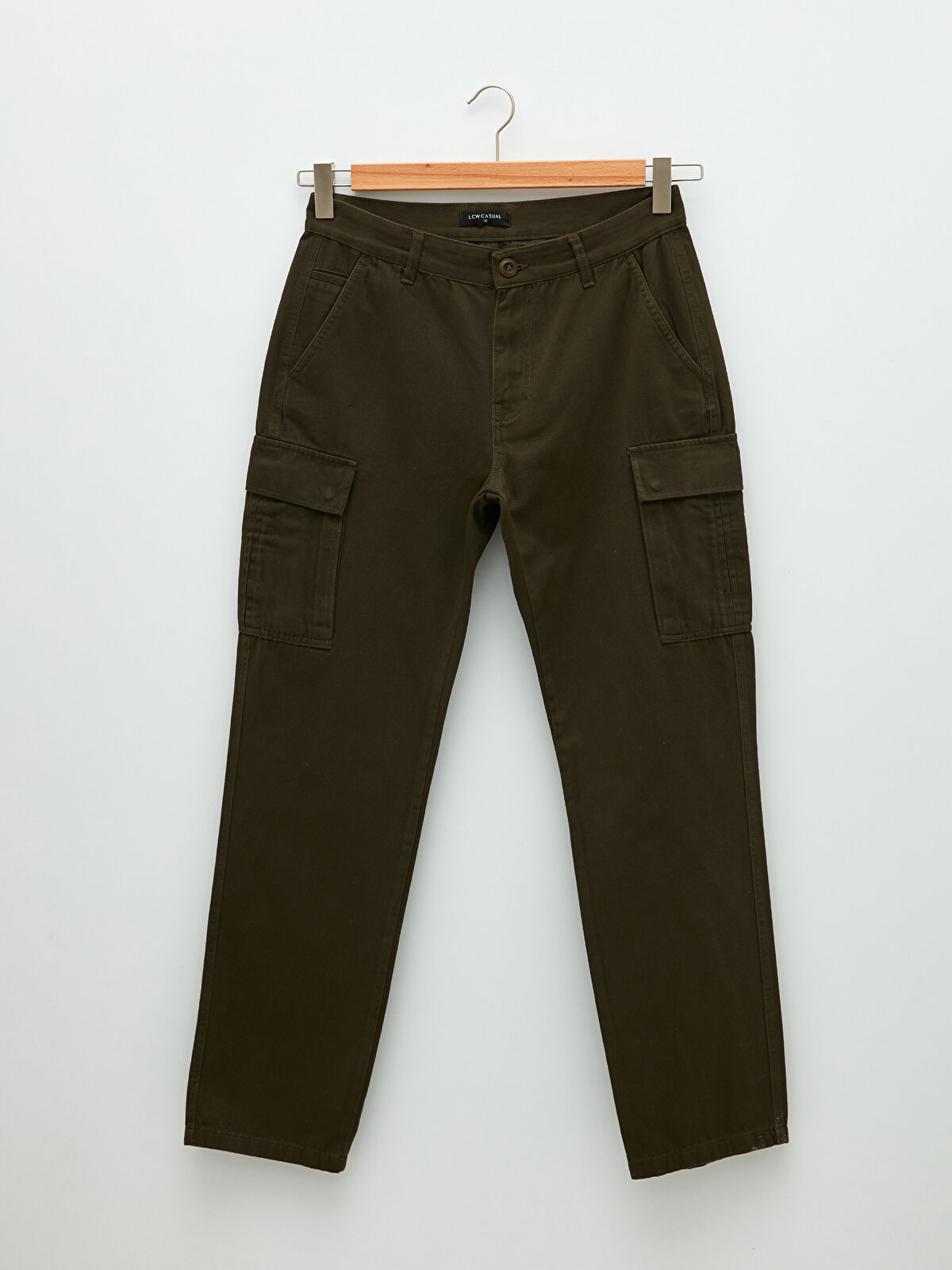 LCW CASUAL Regular Fit Gabardin Erkek Kargo Pantolon LCW CASUAL Regular Fit Gabardin Erkek Kargo Pantolon