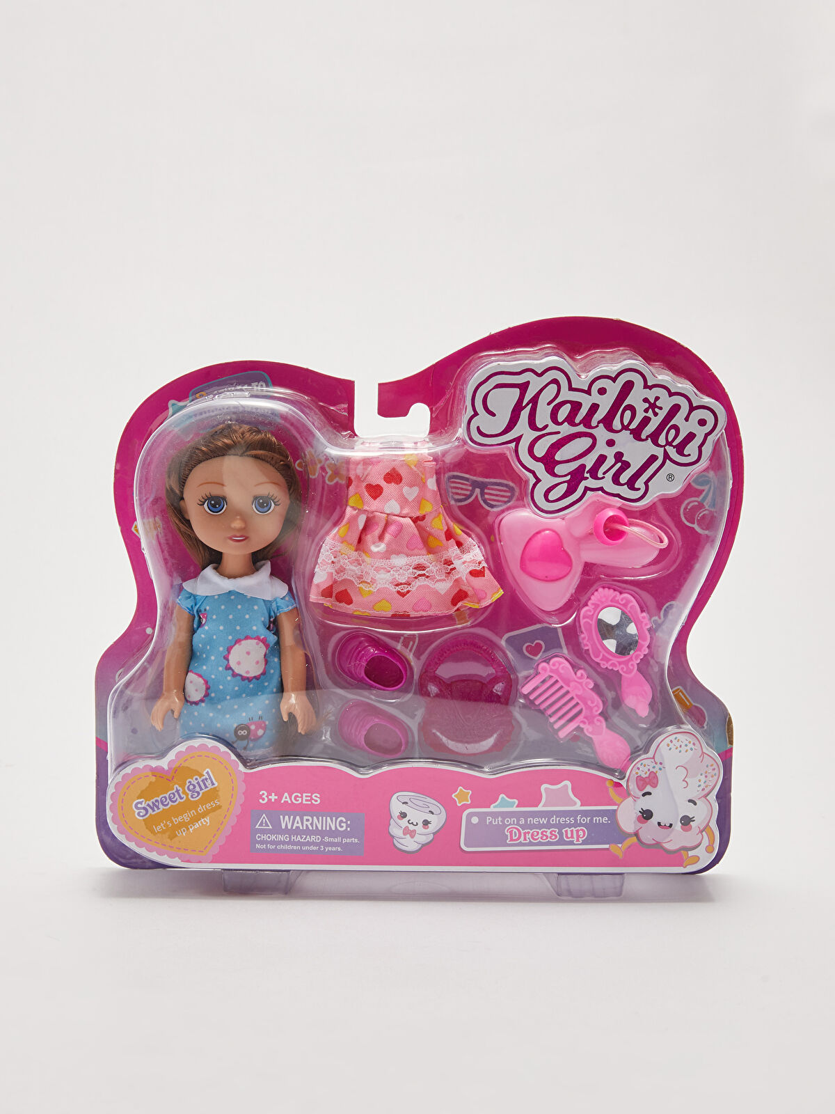 Aksesuarlı Kıyafeti Değiştirilebilen Oyuncak Bebek Aksesuarlı Kıyafeti Değiştirilebilen Oyuncak Bebek